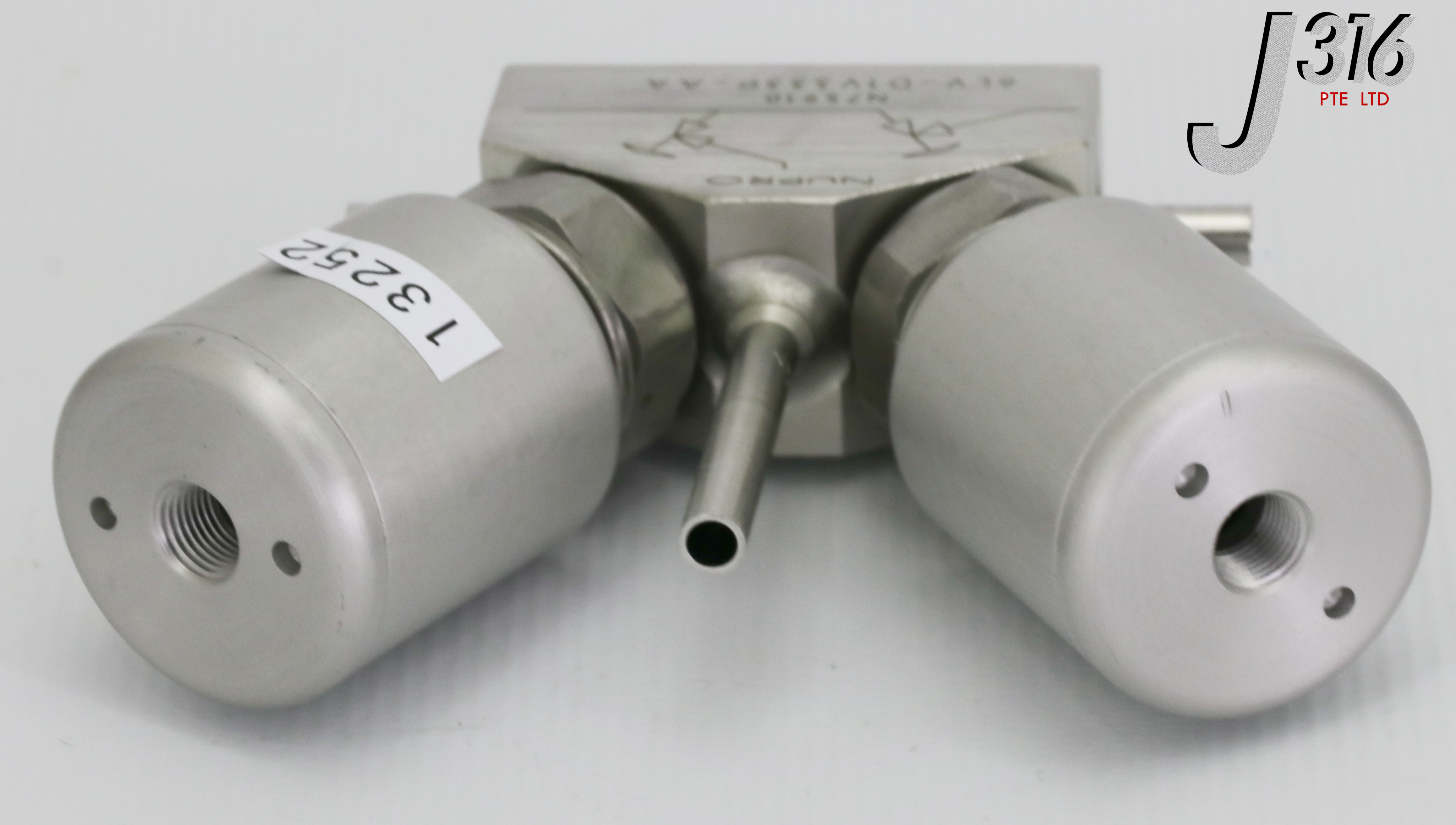 13252 NUPRO DIAPHRAGM BLOCK VALVE, ¼” BUTT WELD 6LV-D1V333P-AA ...