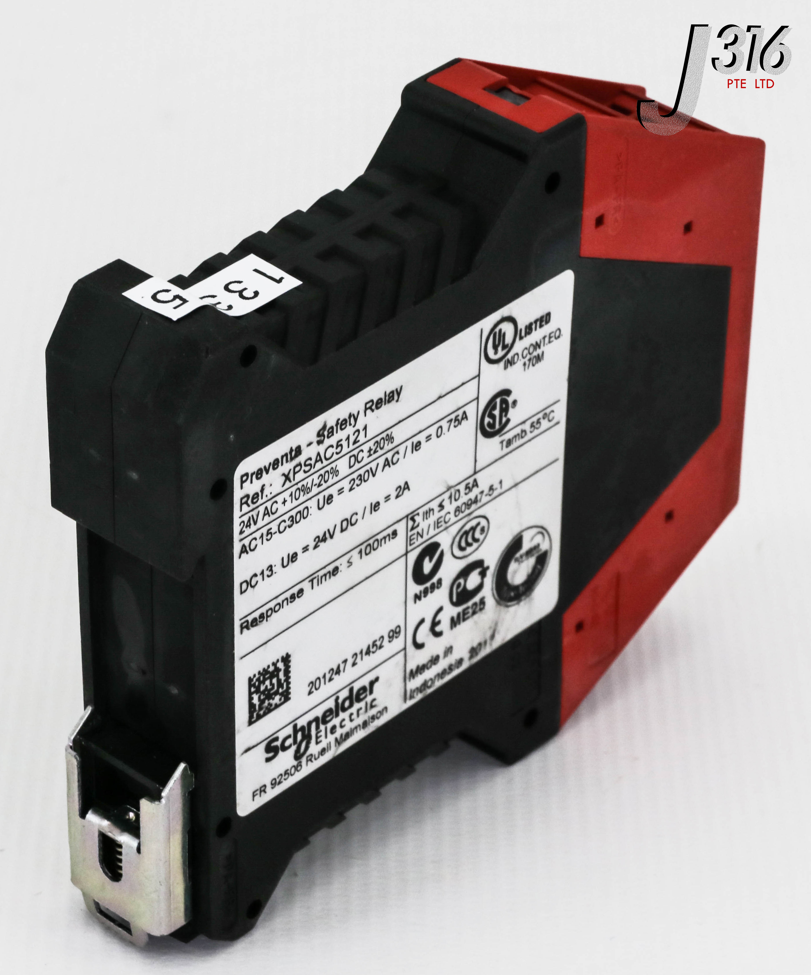 13305 SCHNEIDER ELECTRIC PREVENTA SAFETY RELAY XPSAC5121 – J316Gallery