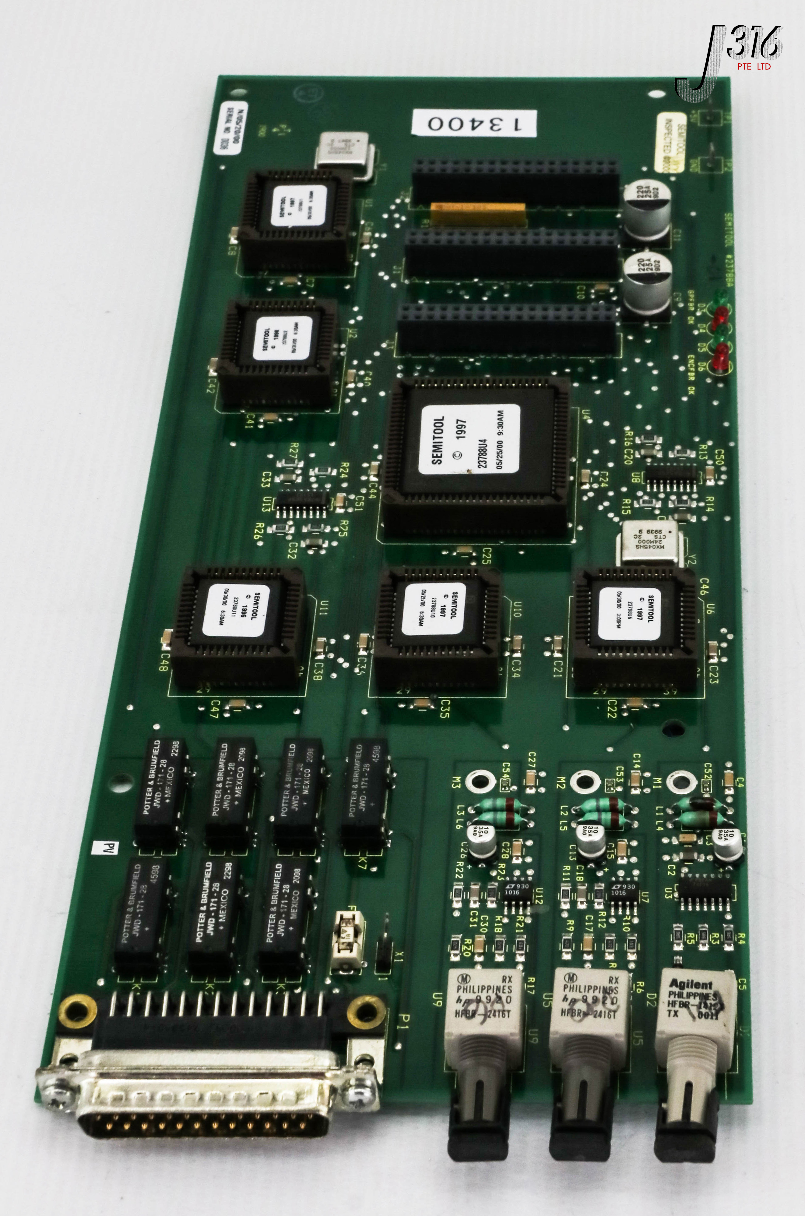 13400 SEMITOOL PCB ASSY 2601800, P/N: 23788A 23788-01-0055 – J316Gallery