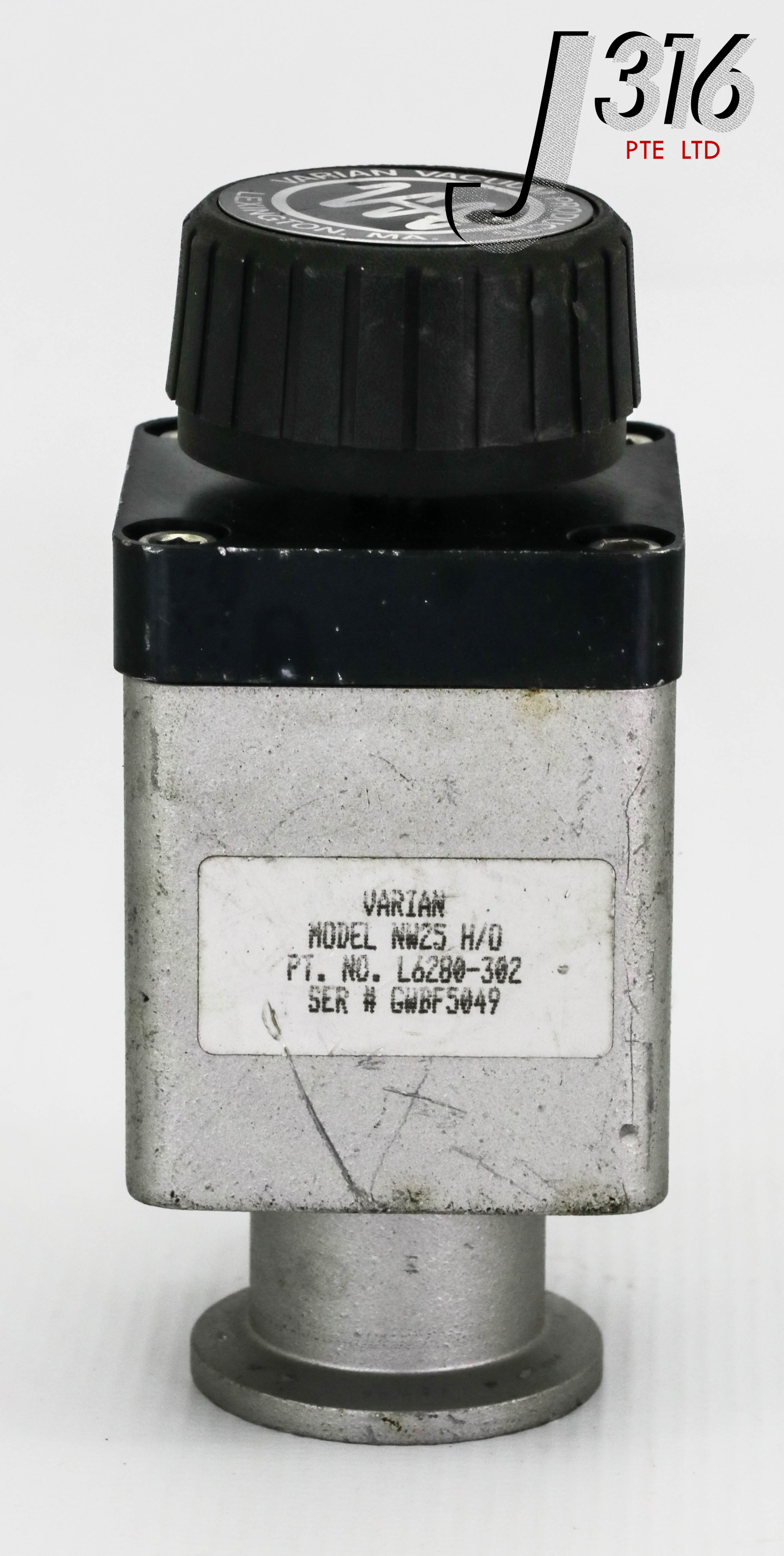 13854 VARIAN MANUAL BELLOWS VALVE, NW25-H/O L6280-302 – J316Gallery