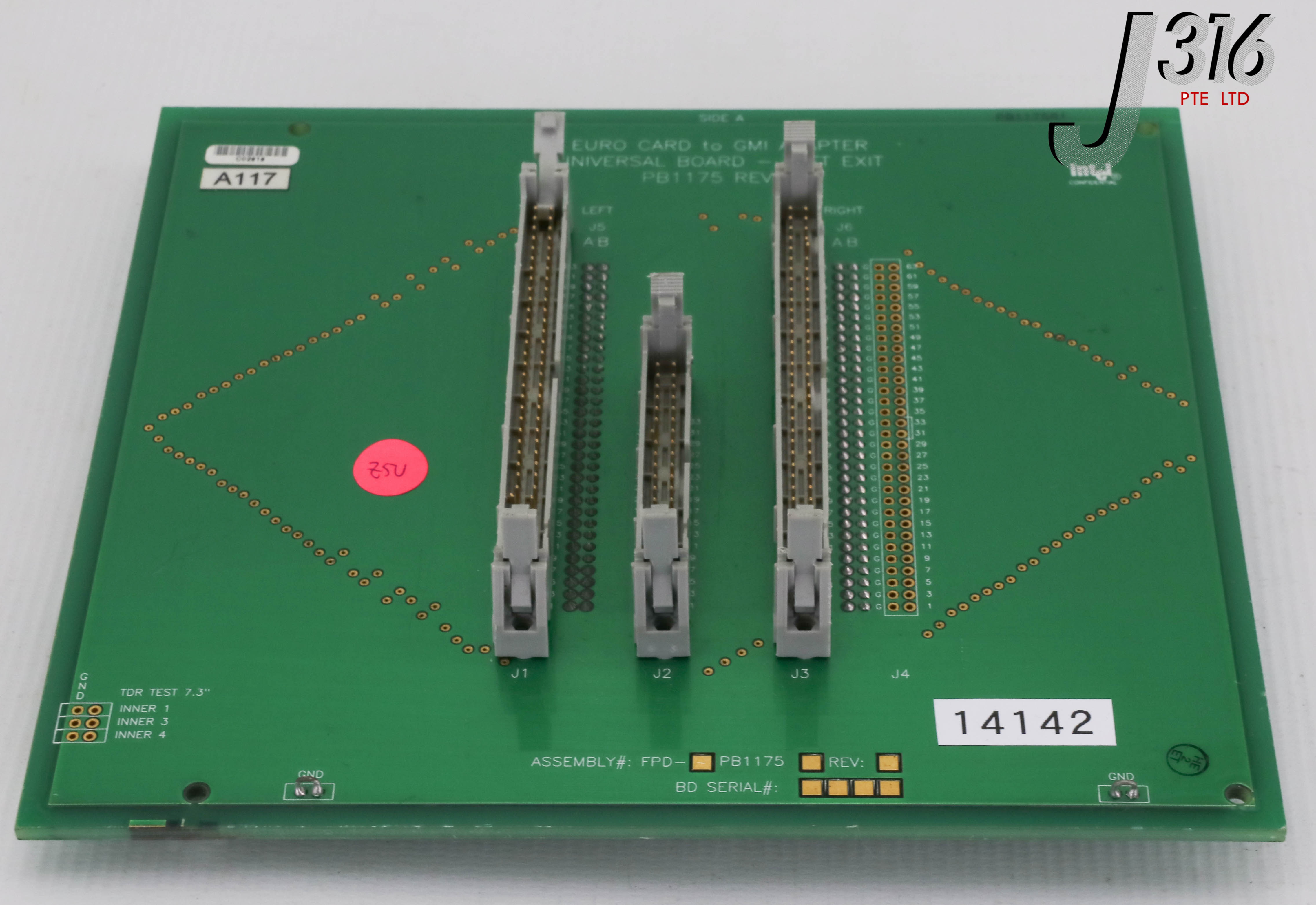 14142 INTEL EURO CARD TO GMI ADAPTER UNIVERSAL BOARD – LEFT EXIT ...