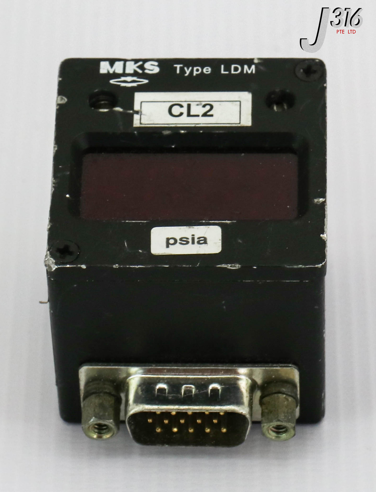 16412 MKS PRESSURE TRANSDUCER LOCAL DISPLAY MODULE LDM-A12PA2CC1 ...