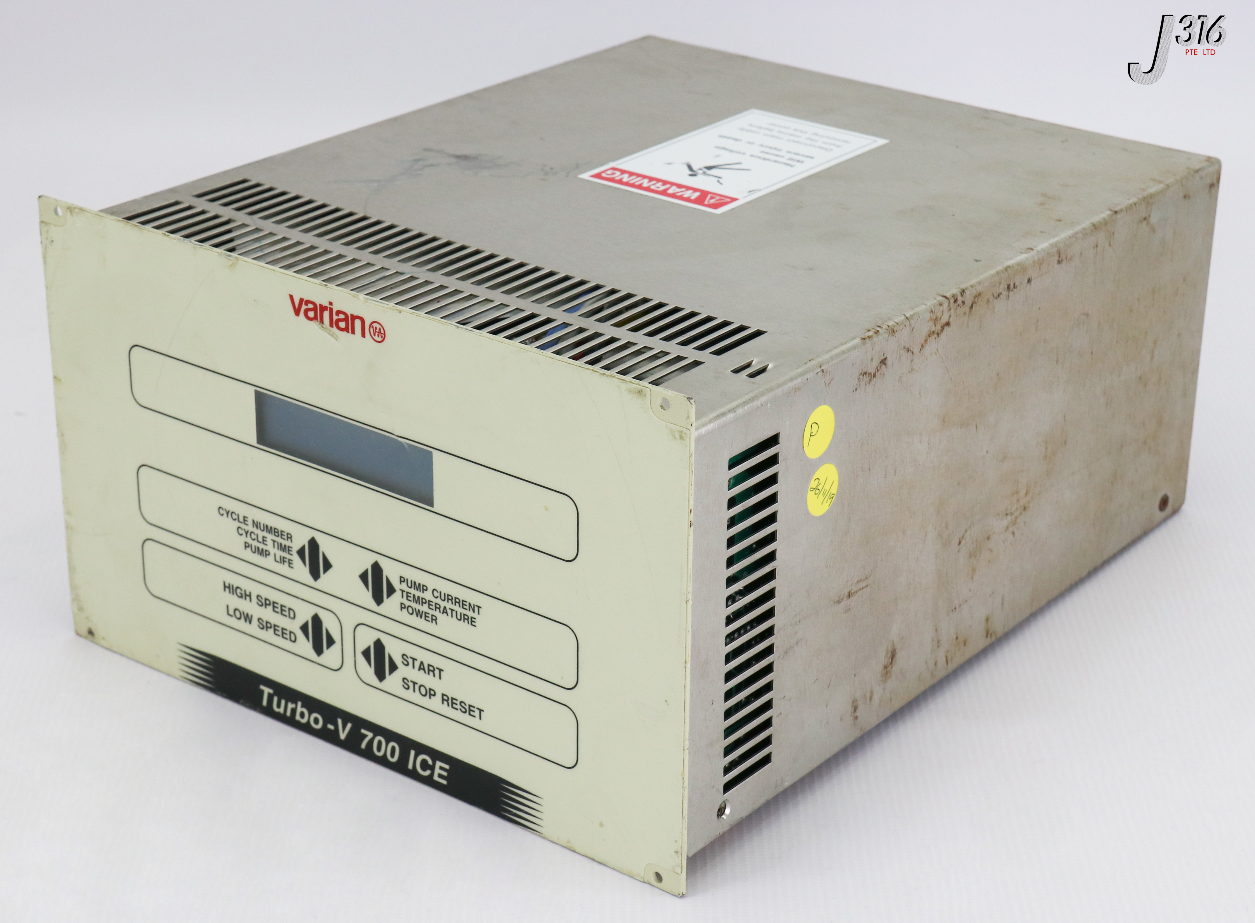 16427 VARIAN TURBO-V 700 ICE VACUUM PUMP CONTROLLER, TV700 W/O FAN ...