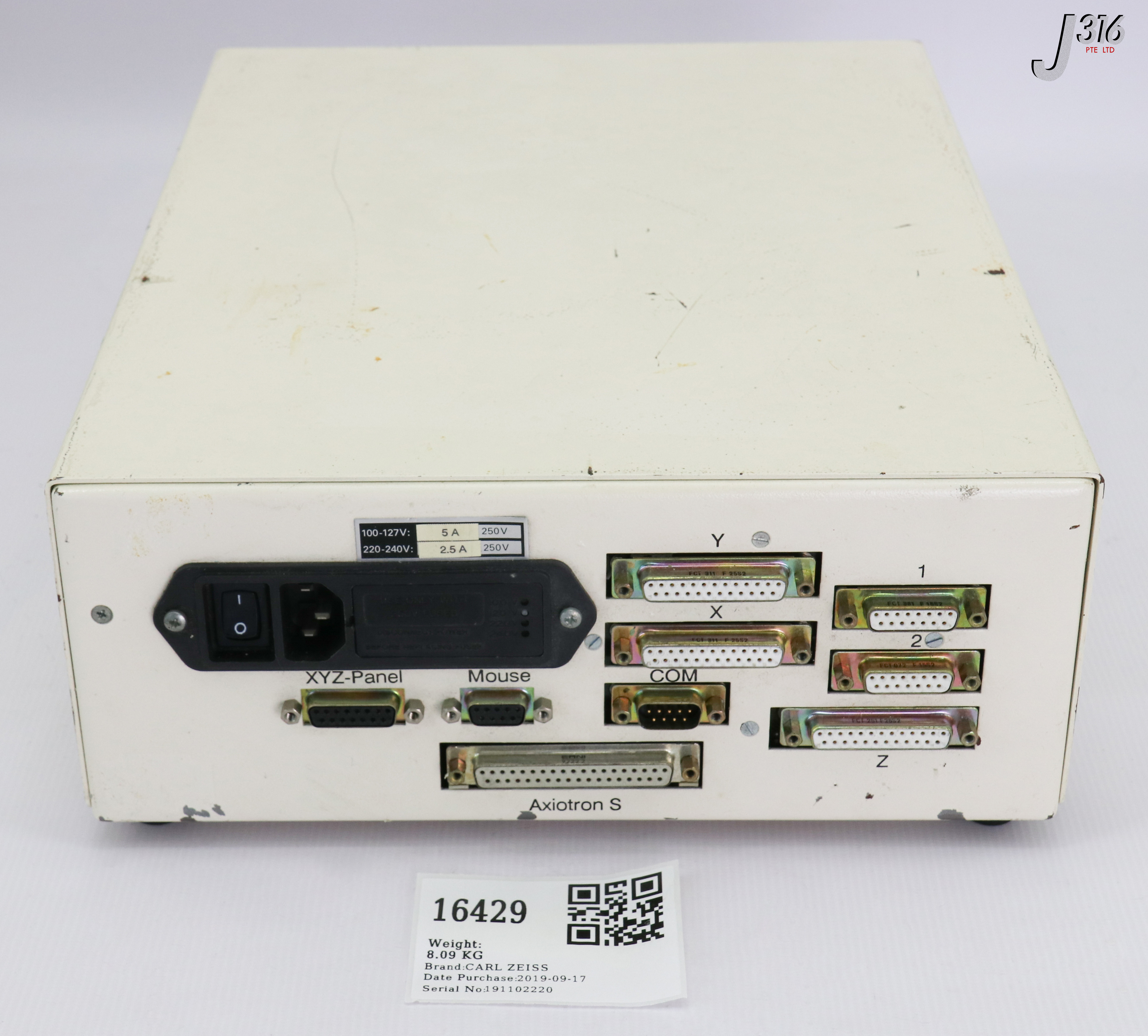 16429 CARL ZEISS MICROSCOPE CONTROLLER MCU 27 45 74 27 – J316Gallery