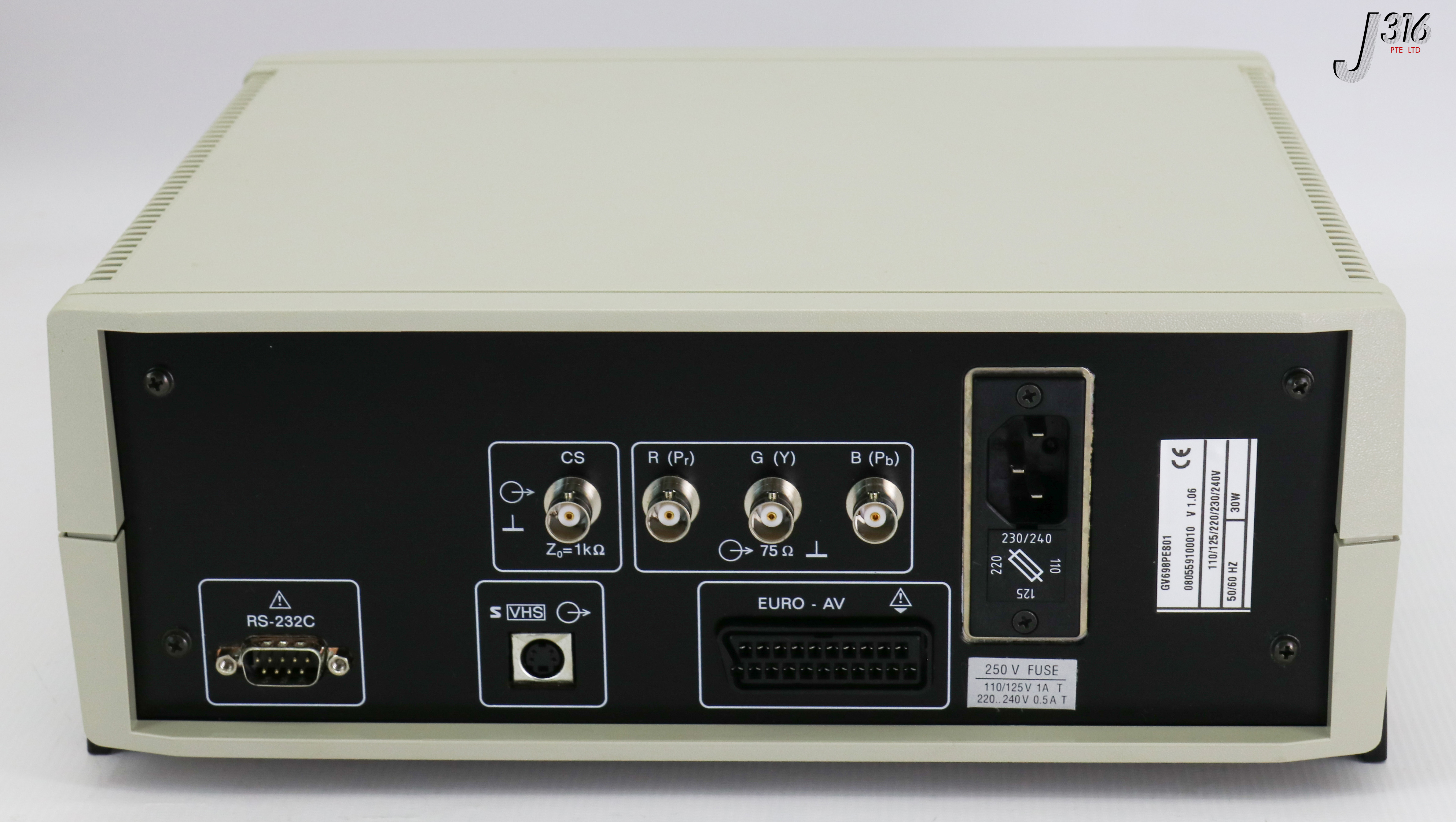 16432 PROMAX TV PATTERN GENERATOR GV698PE801 W/ INSTRUCTION MANUAL GV ...
