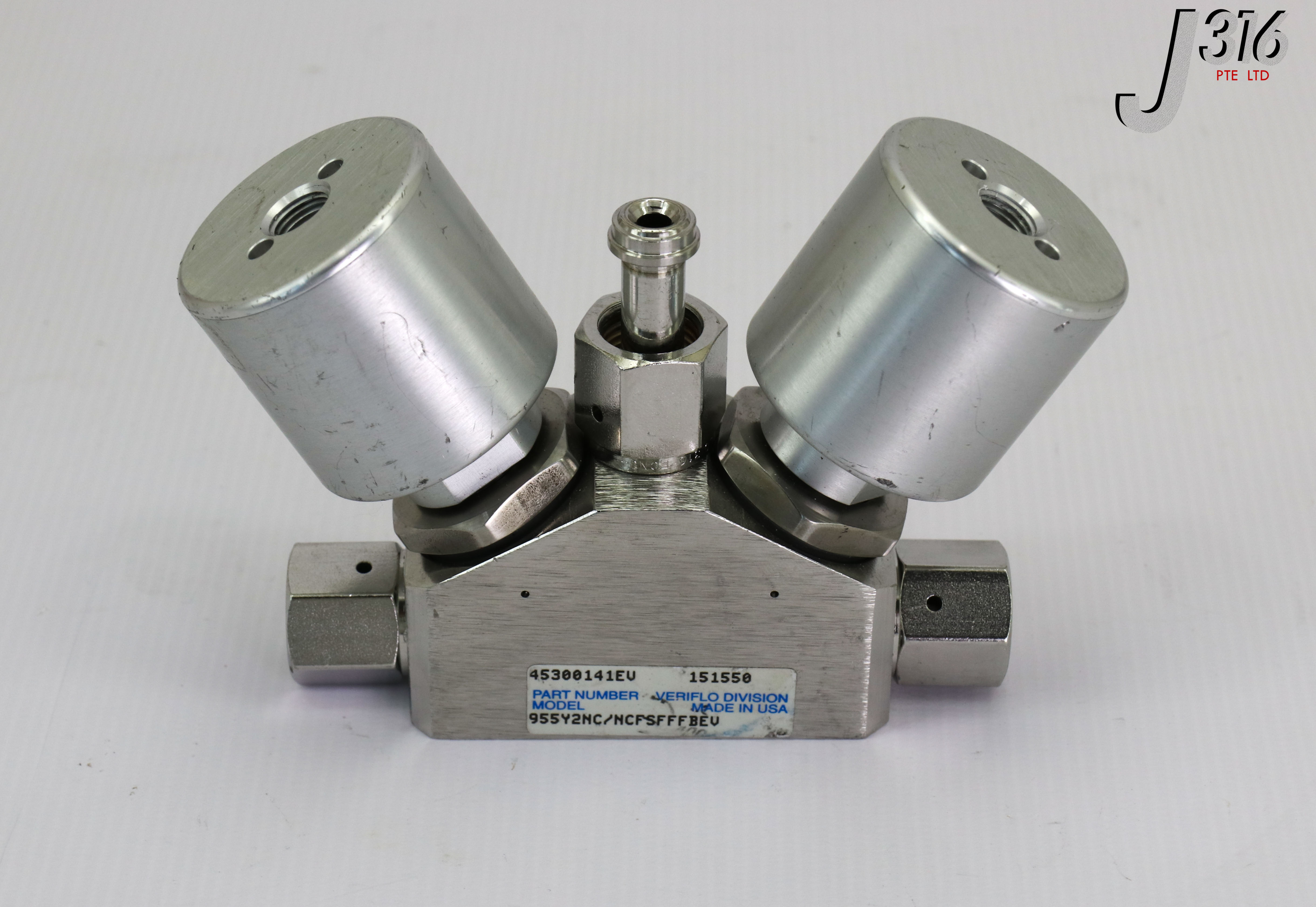 16951 VERIFLO HIGH PURITY FLOW MANF VALVE, PN: 45300141EV 955Y2NC ...