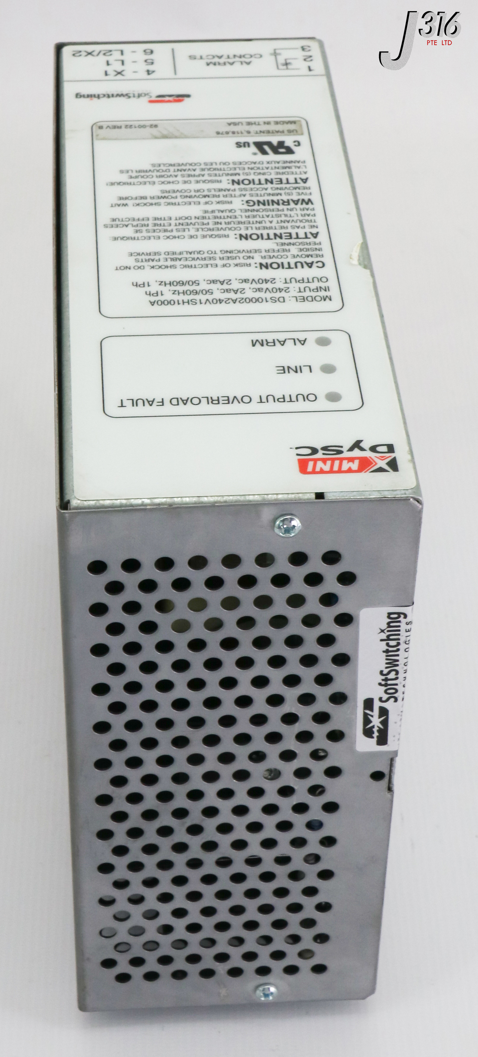 17003 MINIDYSC 2 AMP VOLTAGE SAG PROTECTOR, DS10002A240V1SH1000A 92 ...
