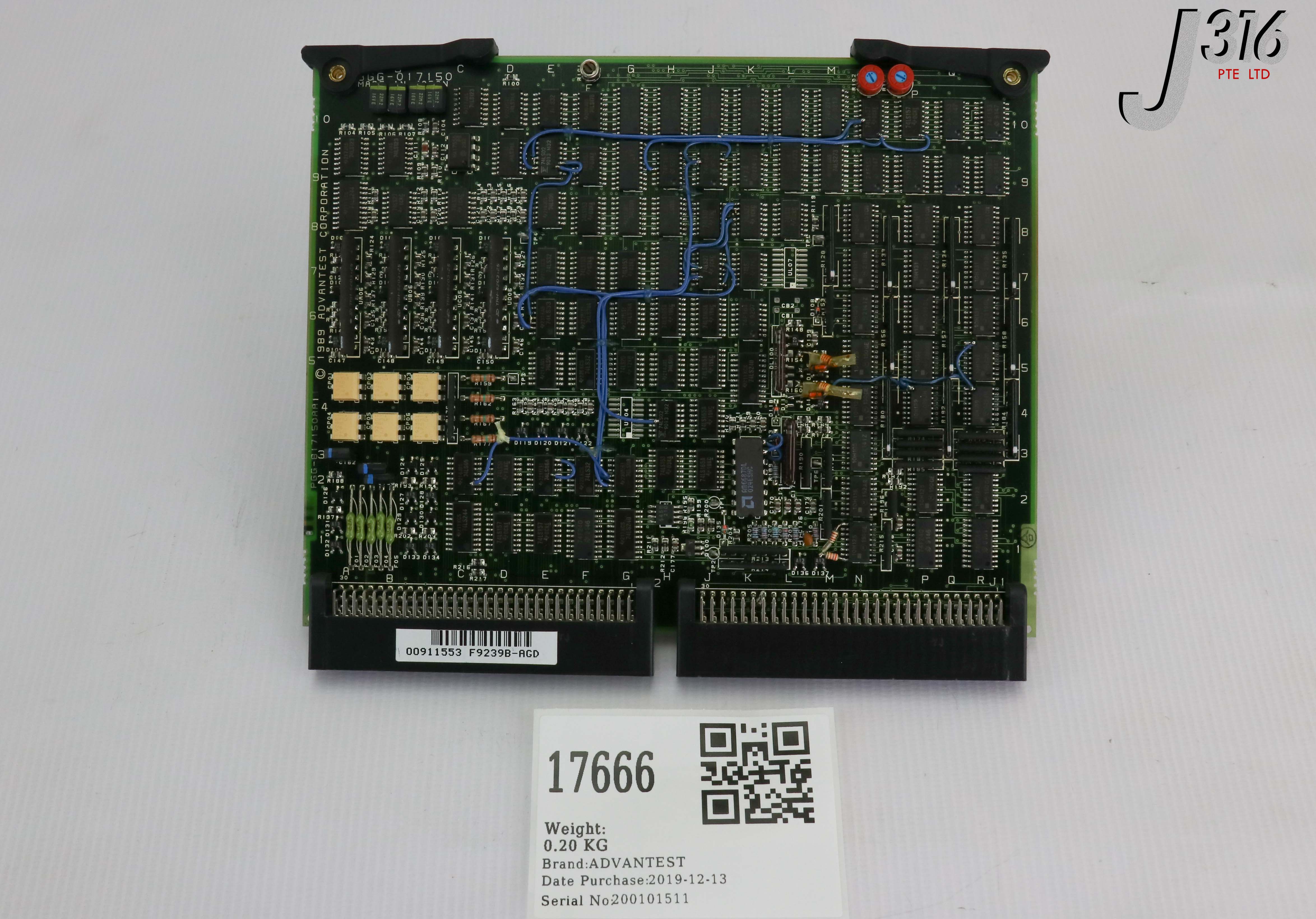 17666 ADVANTEST PCB ASSY, PGG-817150AA1, TPB-D.V0 BGG-017150 – J316Gallery