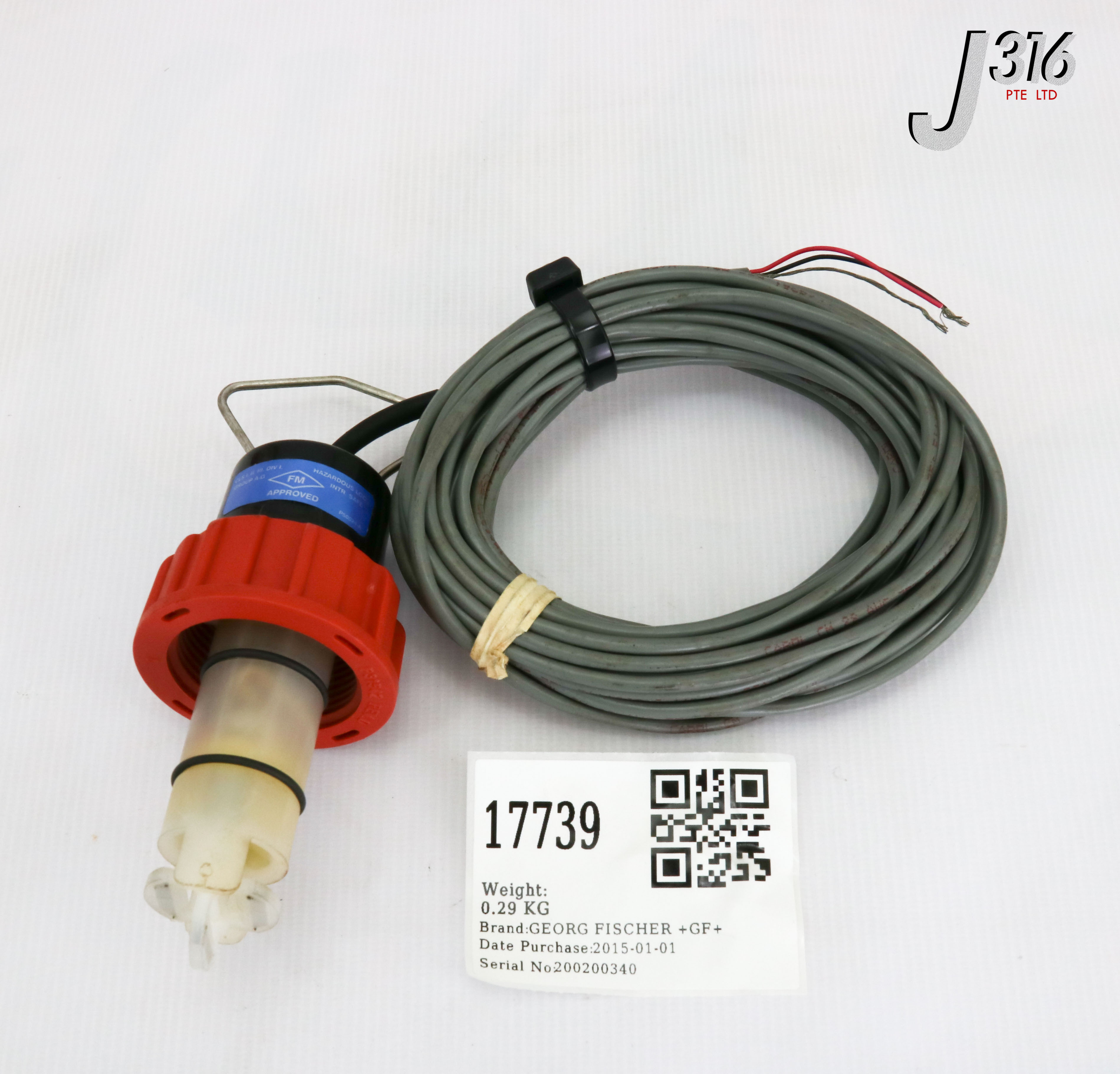 17739 GEORG FISCHER +GF+ SIGNET ROTOR X FLOW SENSOR P51530-T0 – J316Gallery