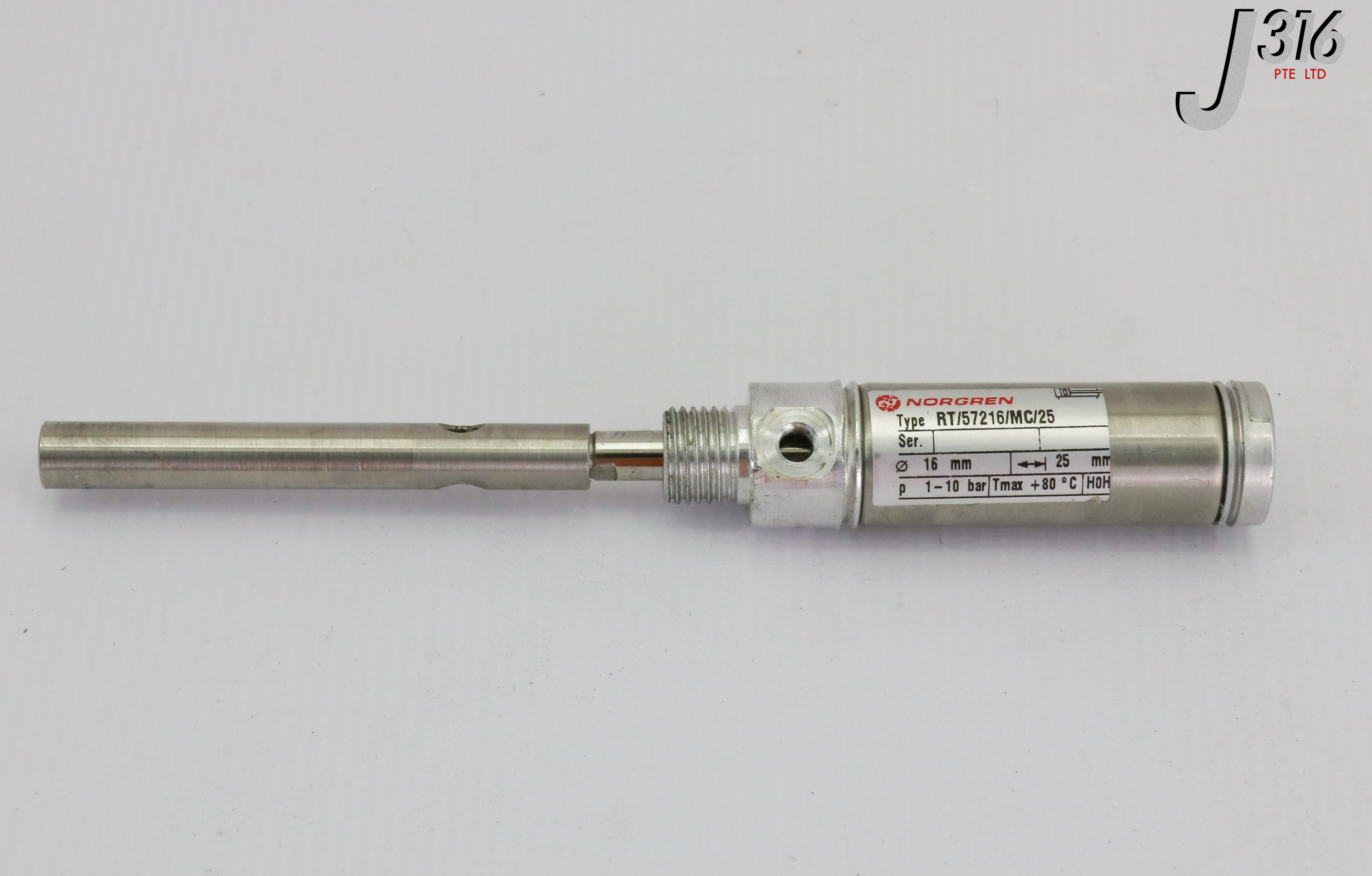 17875 NORGREN ROUNDLINE CYLINDER MAGNETIC PISTON RT/57216/MC/25 ...