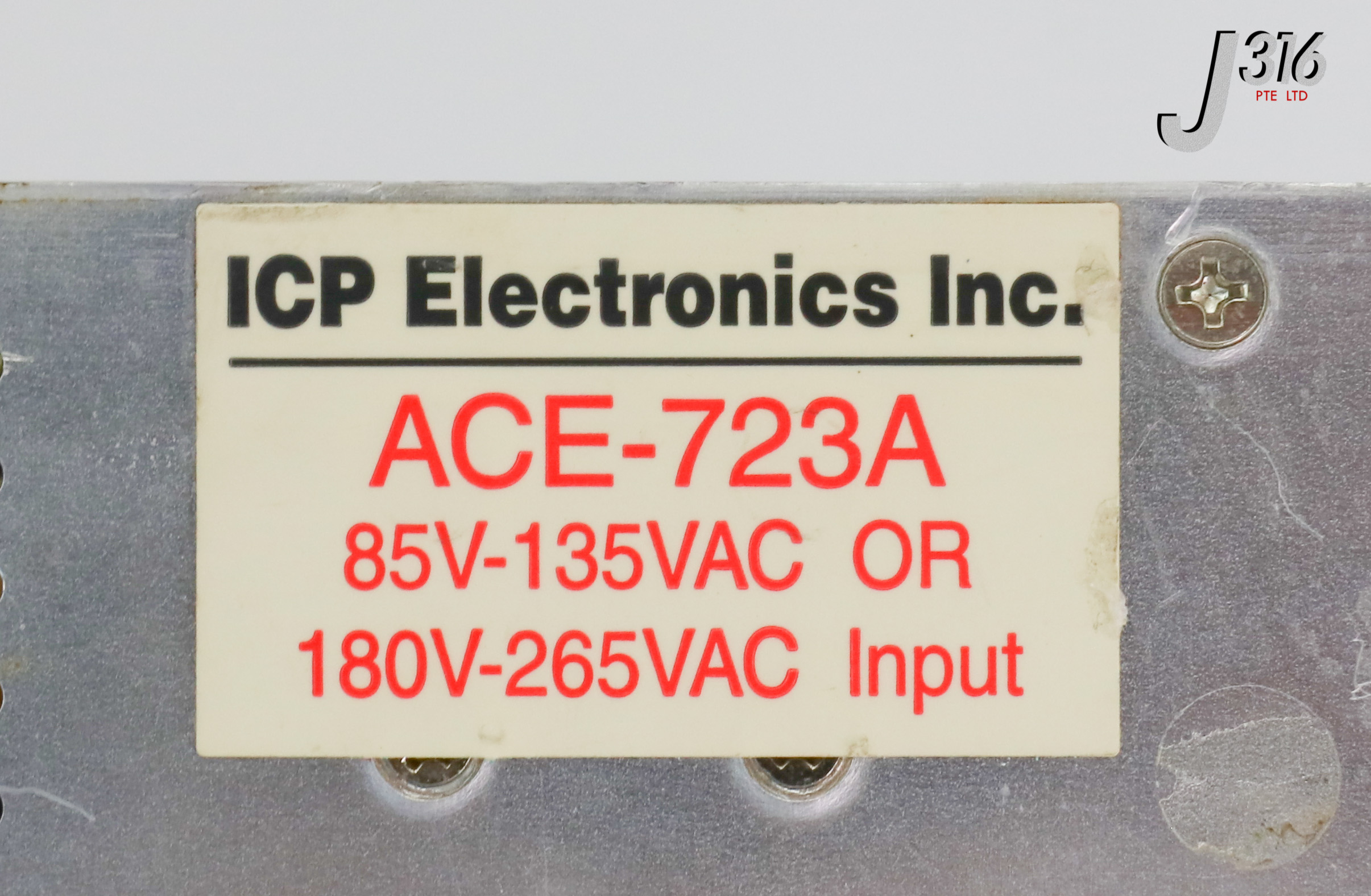 18085 ICP ELECTRONICS POWER SUPPLY, 180V-265VAC ACE-723A – J316Gallery