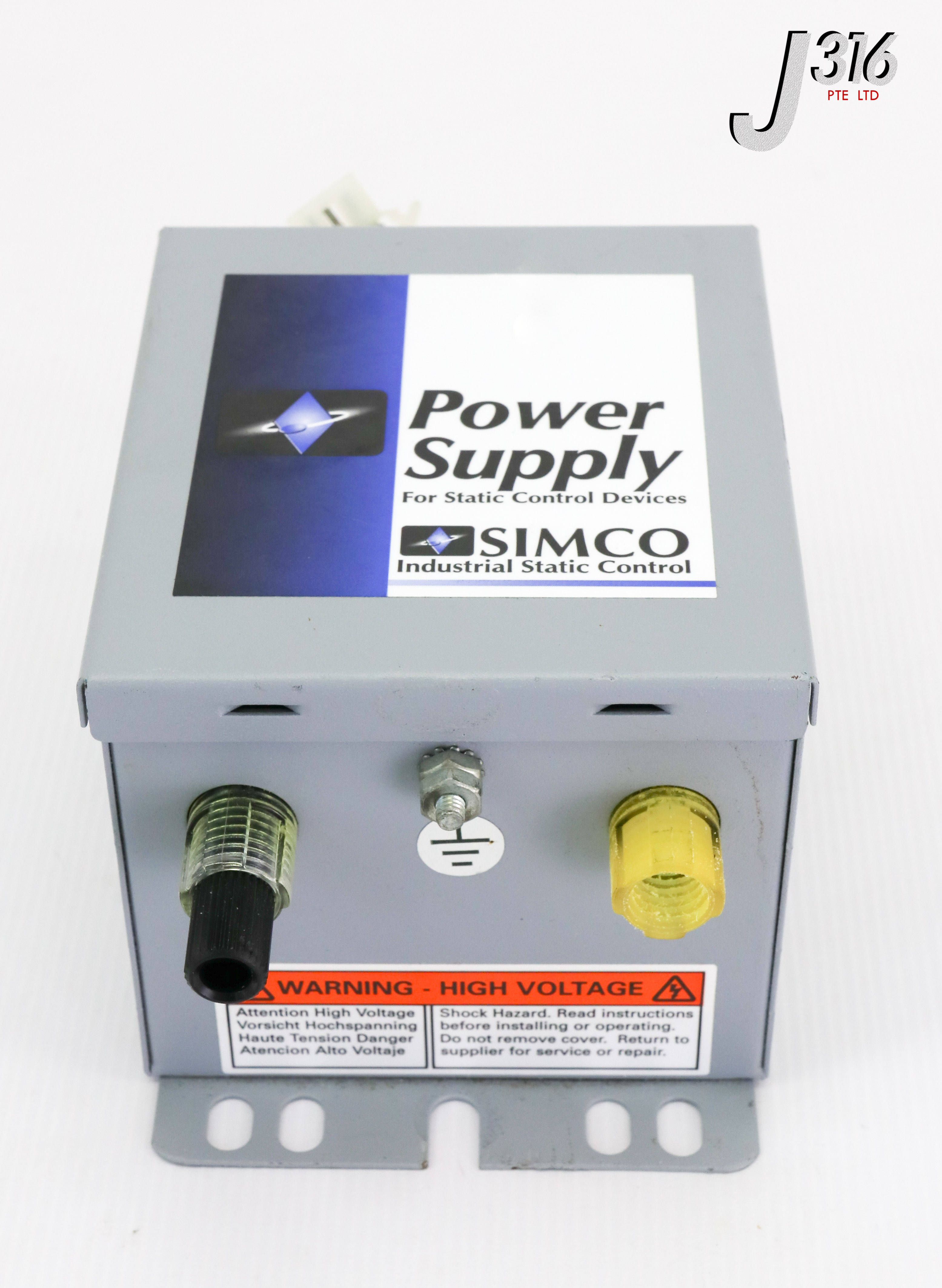 18748 SIMCO F 167 POWER SUPPLY, INPUT 120VAC, 0.25A, OUTPUT 7.5KV RMS ...