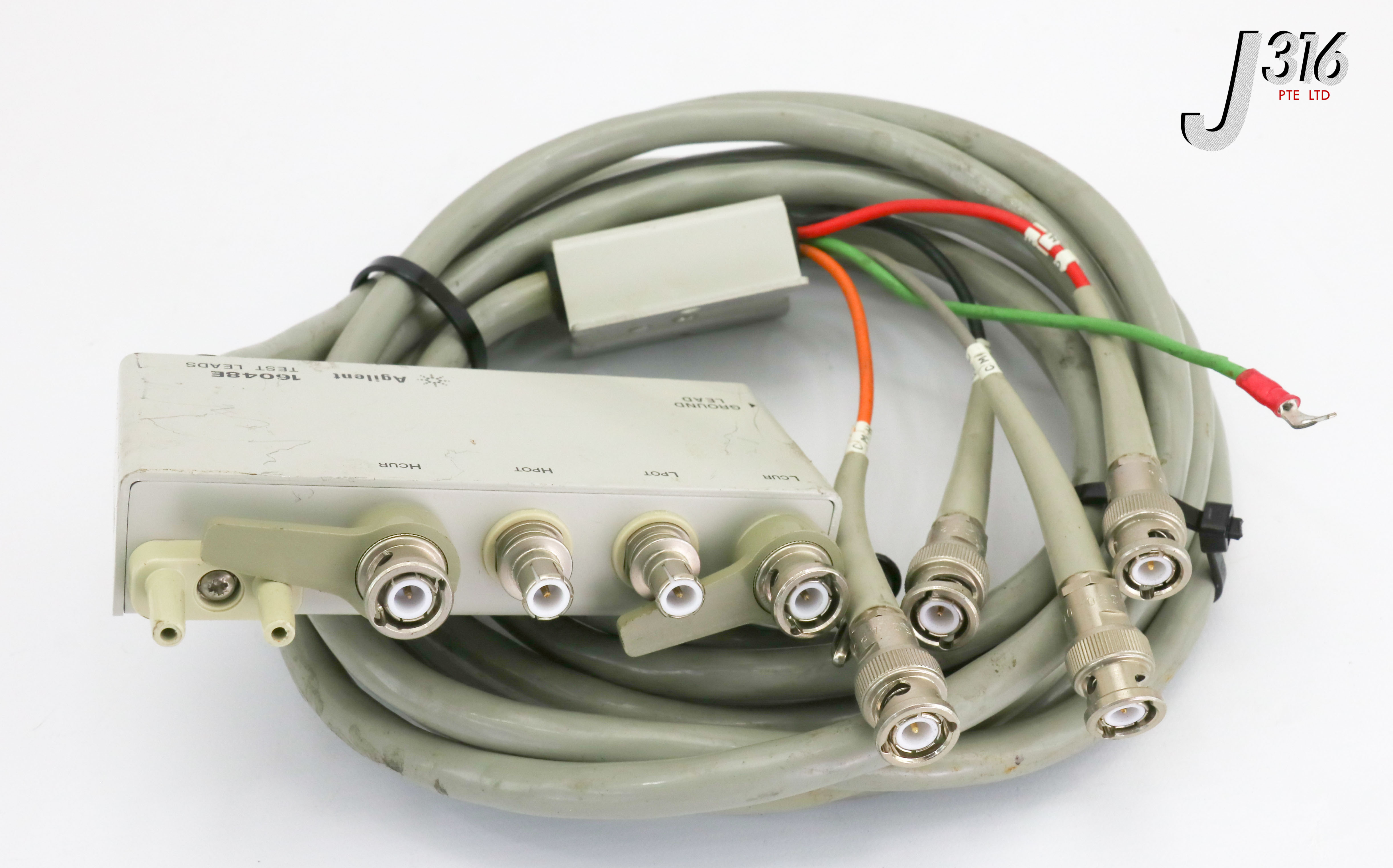 18899 AGILENT TEST LEADS FIXTURE CABLES, 4-TERMIAL, BNC, 4M 16048E ...