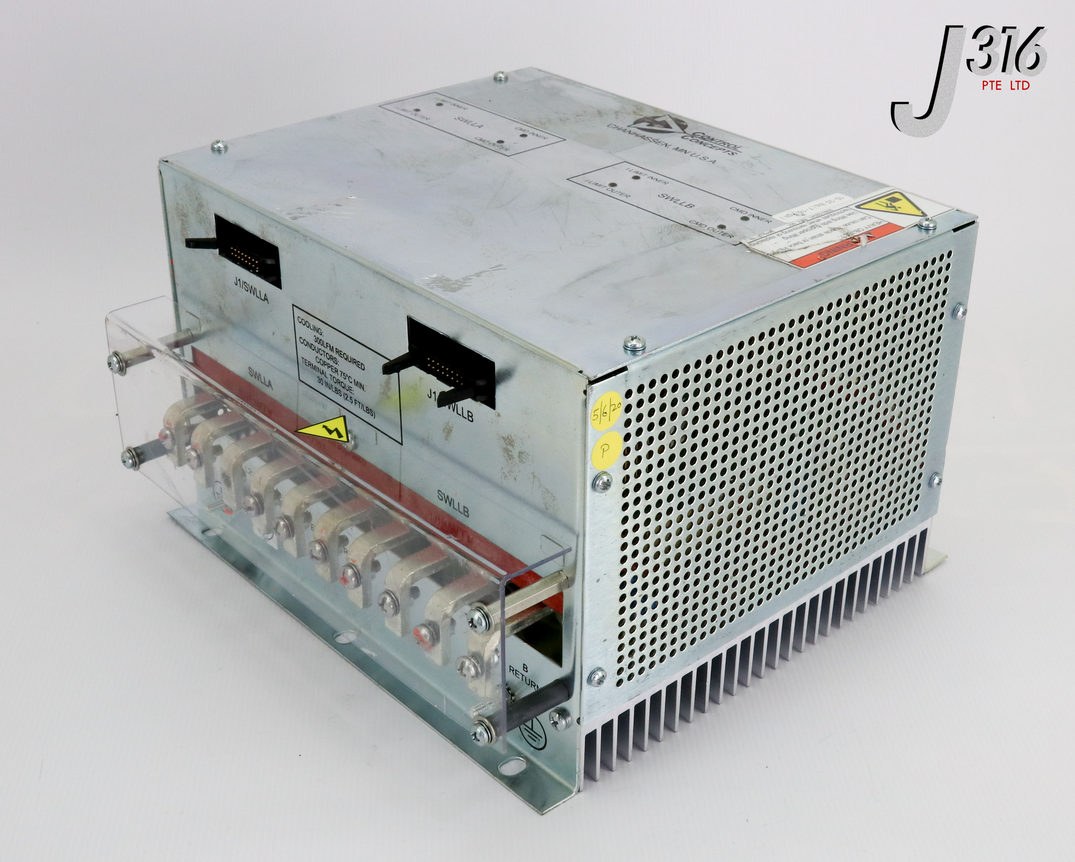 19118 CONTROL CONCEPTS SCR POWER CONTROLLER, AMAT 0190-26701 4028-1007 ...