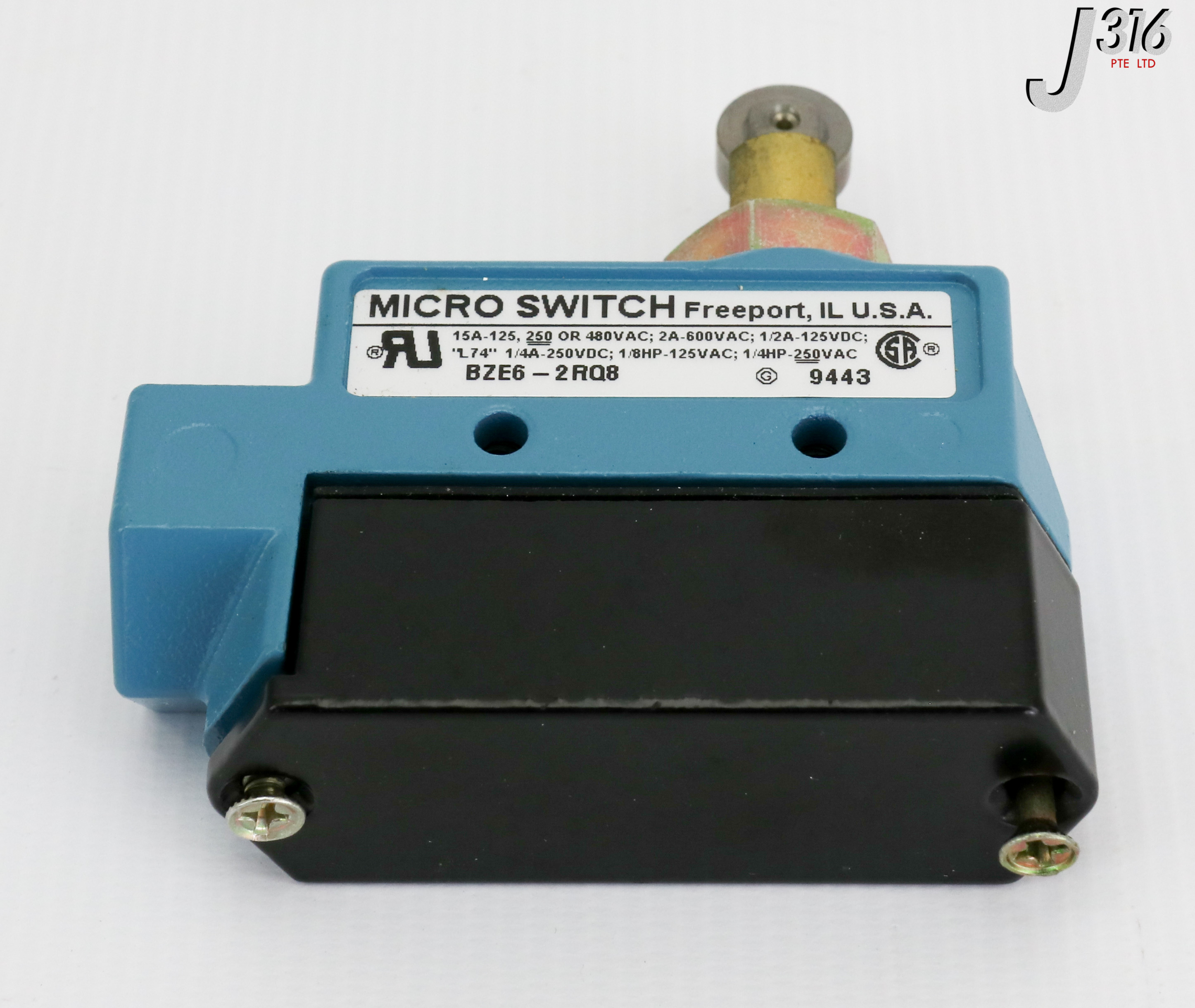 19312 HONEYWELL MICRO SWITCH SENSING AND CONTROL (NEW) BZE6-2RQ8 ...