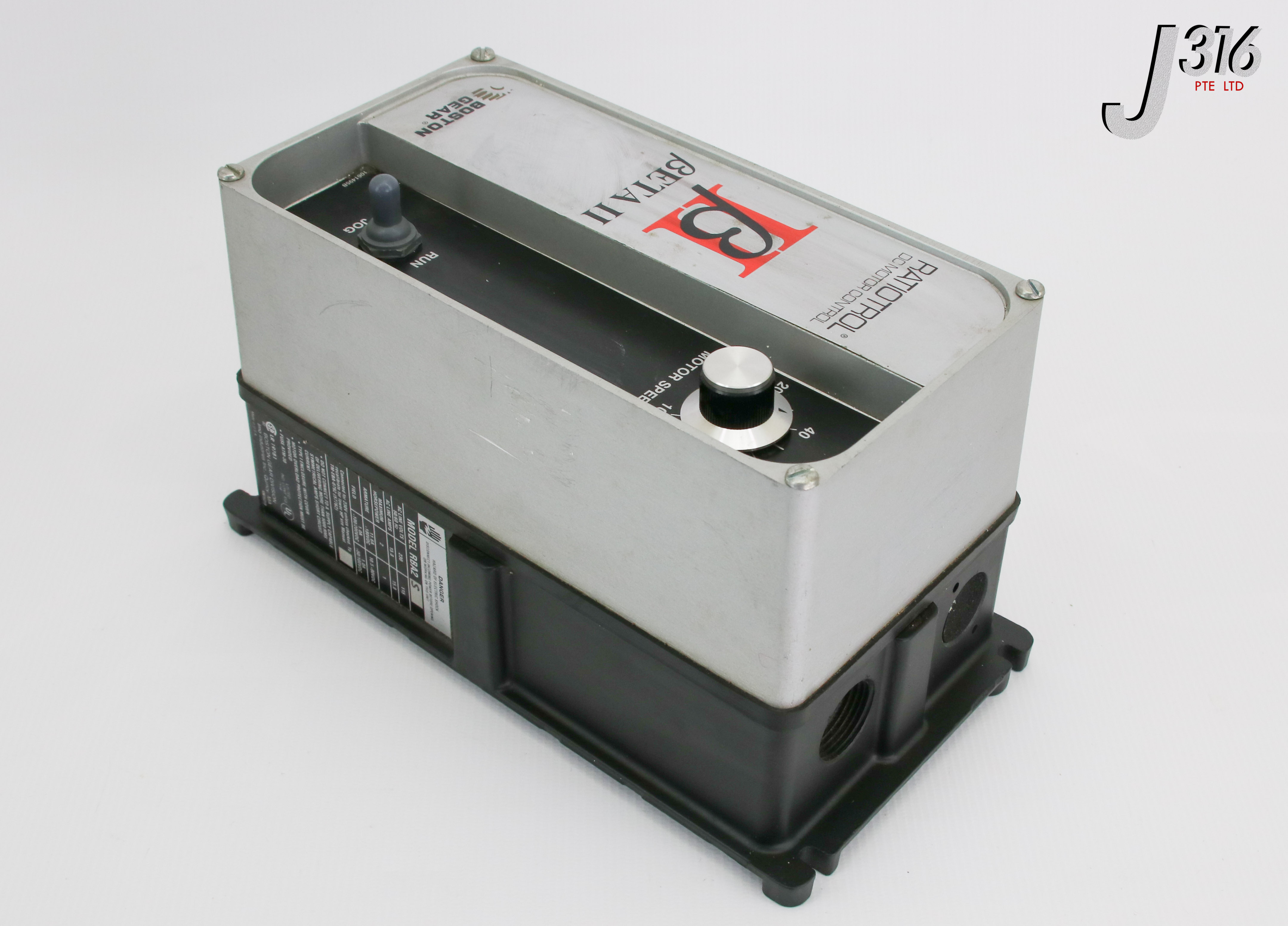 19448 BOSTON GEAR BETA II SINGLE-PHASE ADJUSTABLE-SPEED, DC MOTOR ...