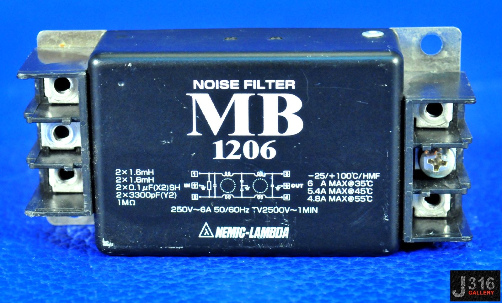 2550 NEMIC-LAMBDA NOISE FILTER MB 1206 – J316Gallery