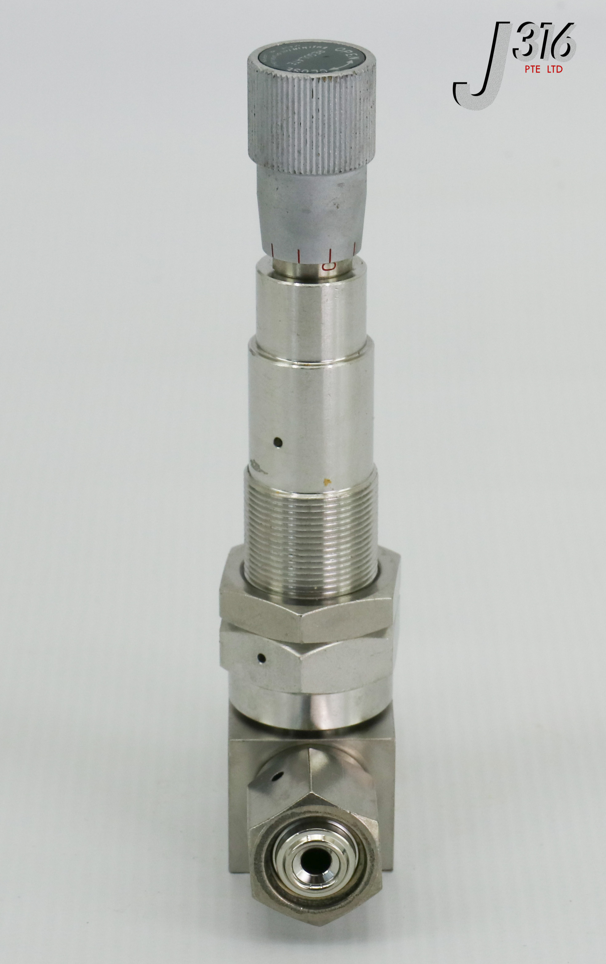 20024 FUJIKIN METERING NEEDLE REGULATOR VALVE 026536 – J316Gallery