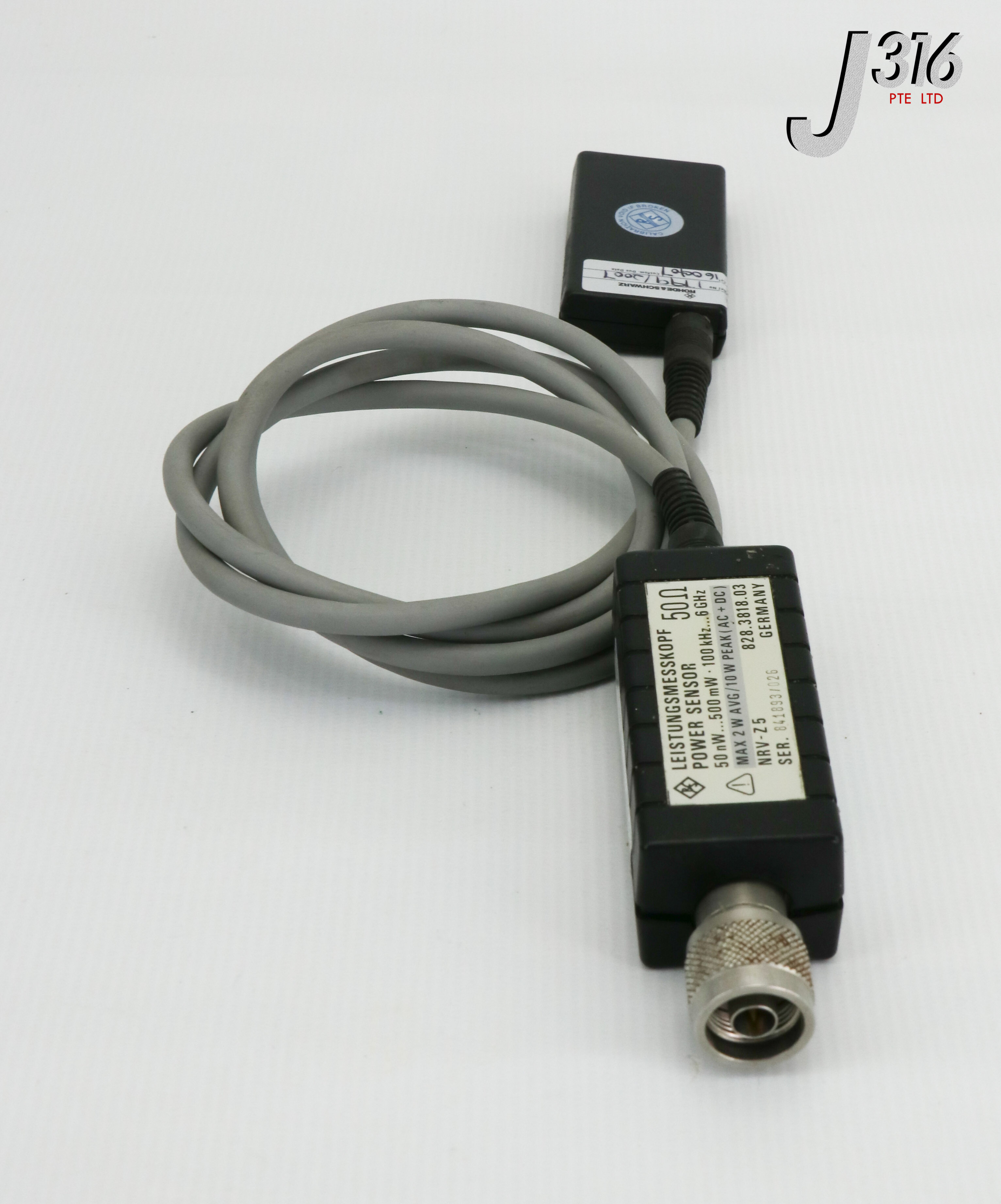 20676 ROHDE & SCHWARZ DIODE POWER SENSOR, 100KHZ – 6GHZ, 50NW – 500MW ...