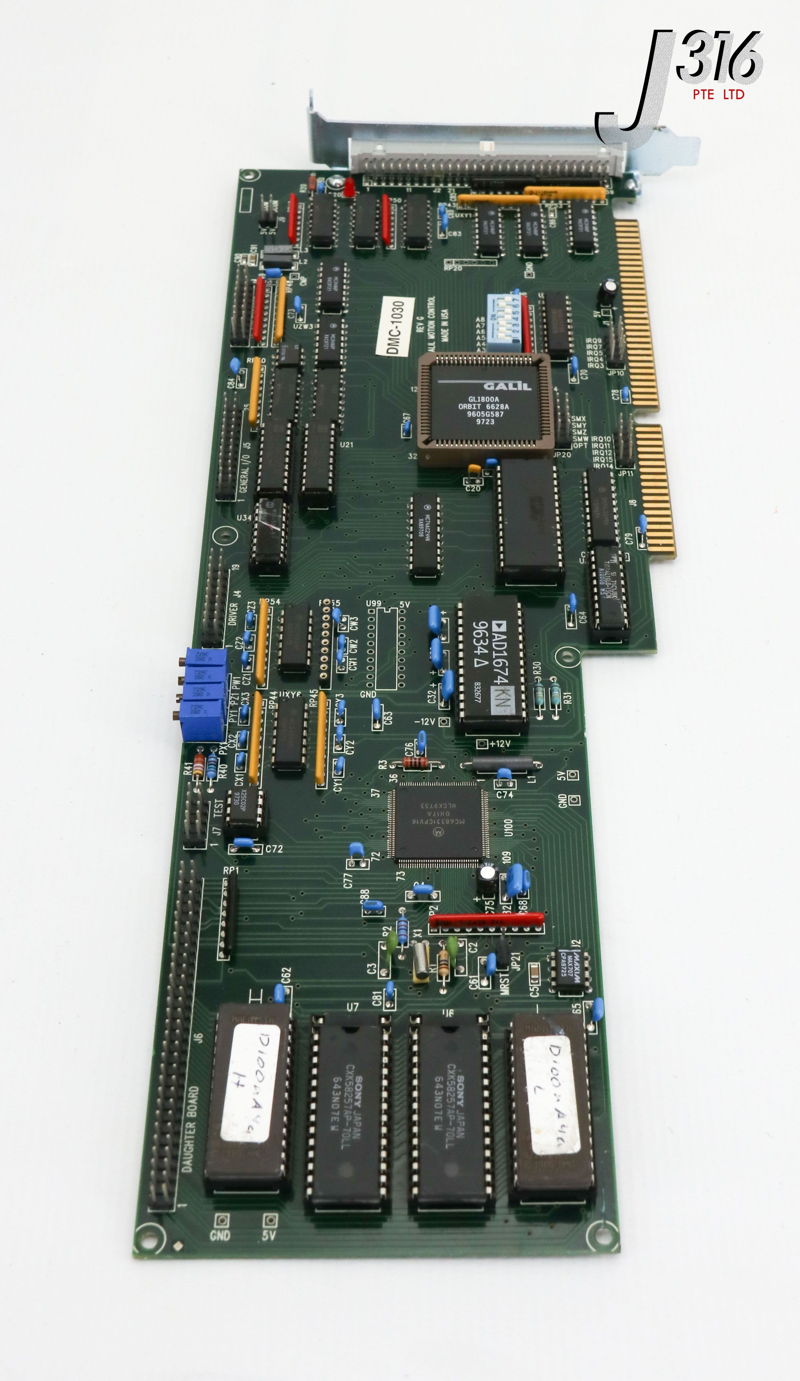 20851 GALIL MOTION CONTROL PCB ASSY DMC-1030 – J316Gallery