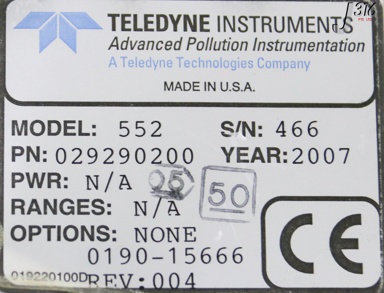 21097 APPLIED MATERIALS API-TELEDYNE OZONATOR CONTROLLER,100-240V, 50 ...