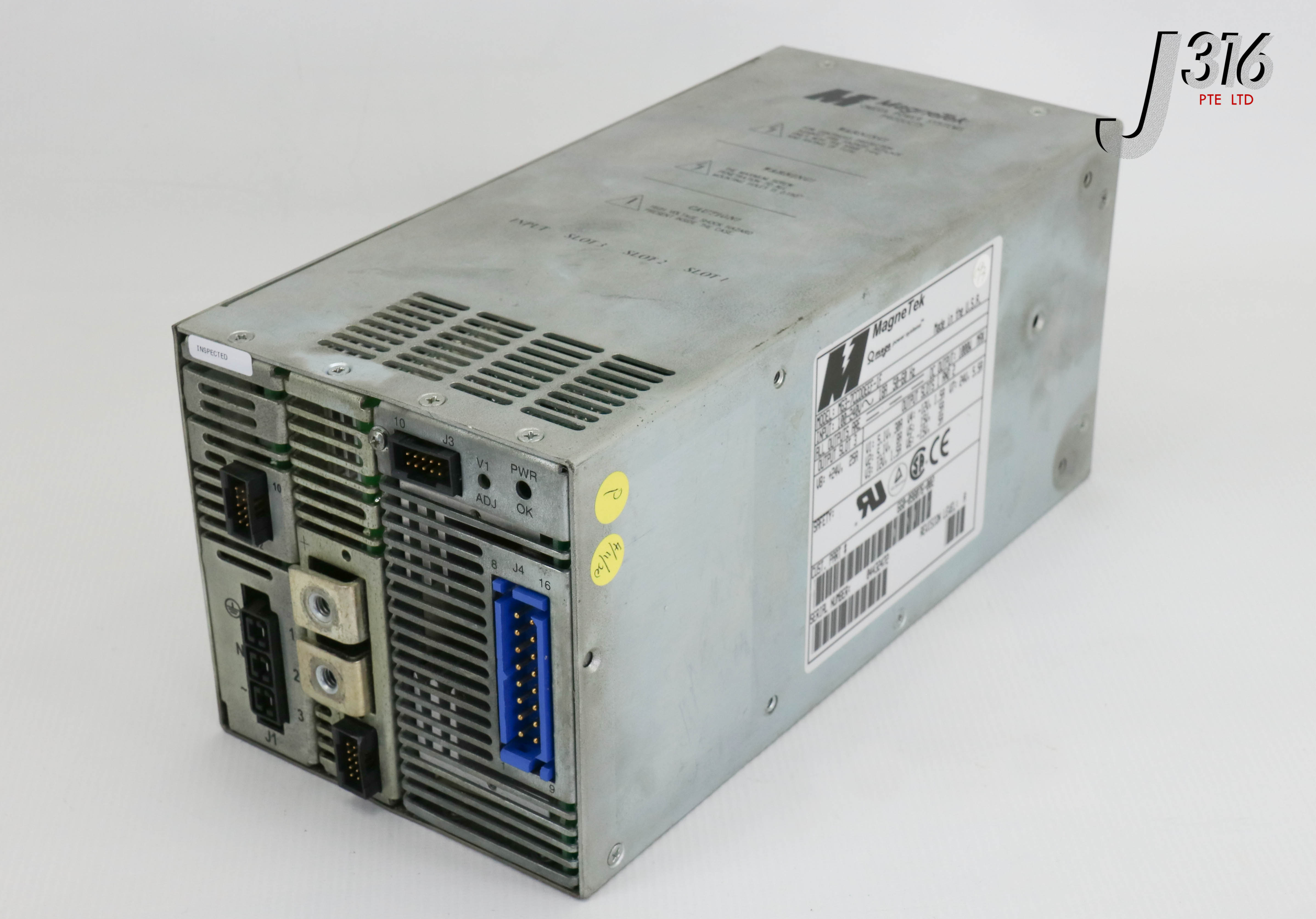 22163 MAGNETEK OMEGA POWER SYSTEMS POWER SUPPLY INPUT 100-240V 18A 50 ...