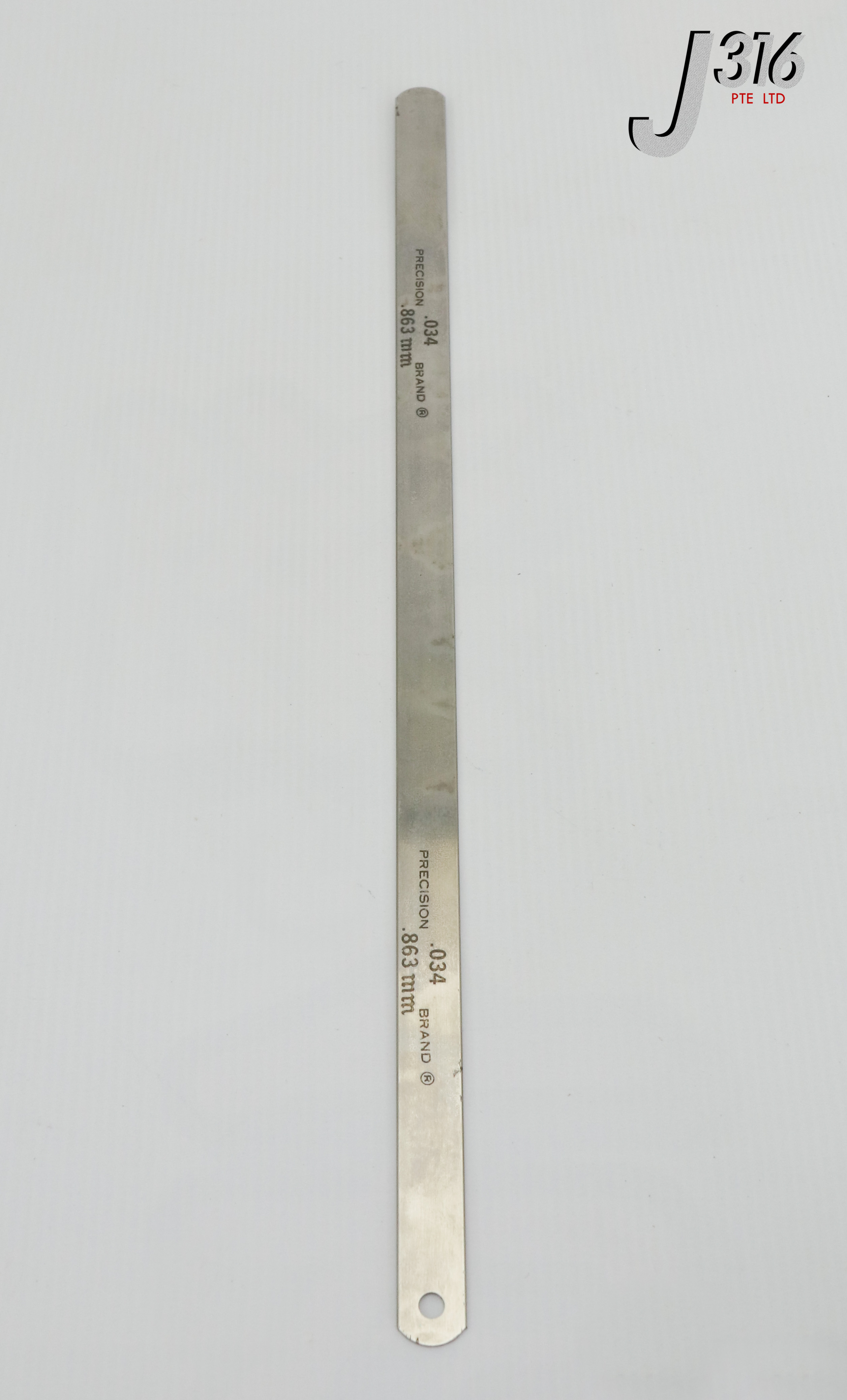 22446 PRECISION BRAND FEELER GAGE BLADE, 0.034 X 1/2” X 12”, 19775 ...