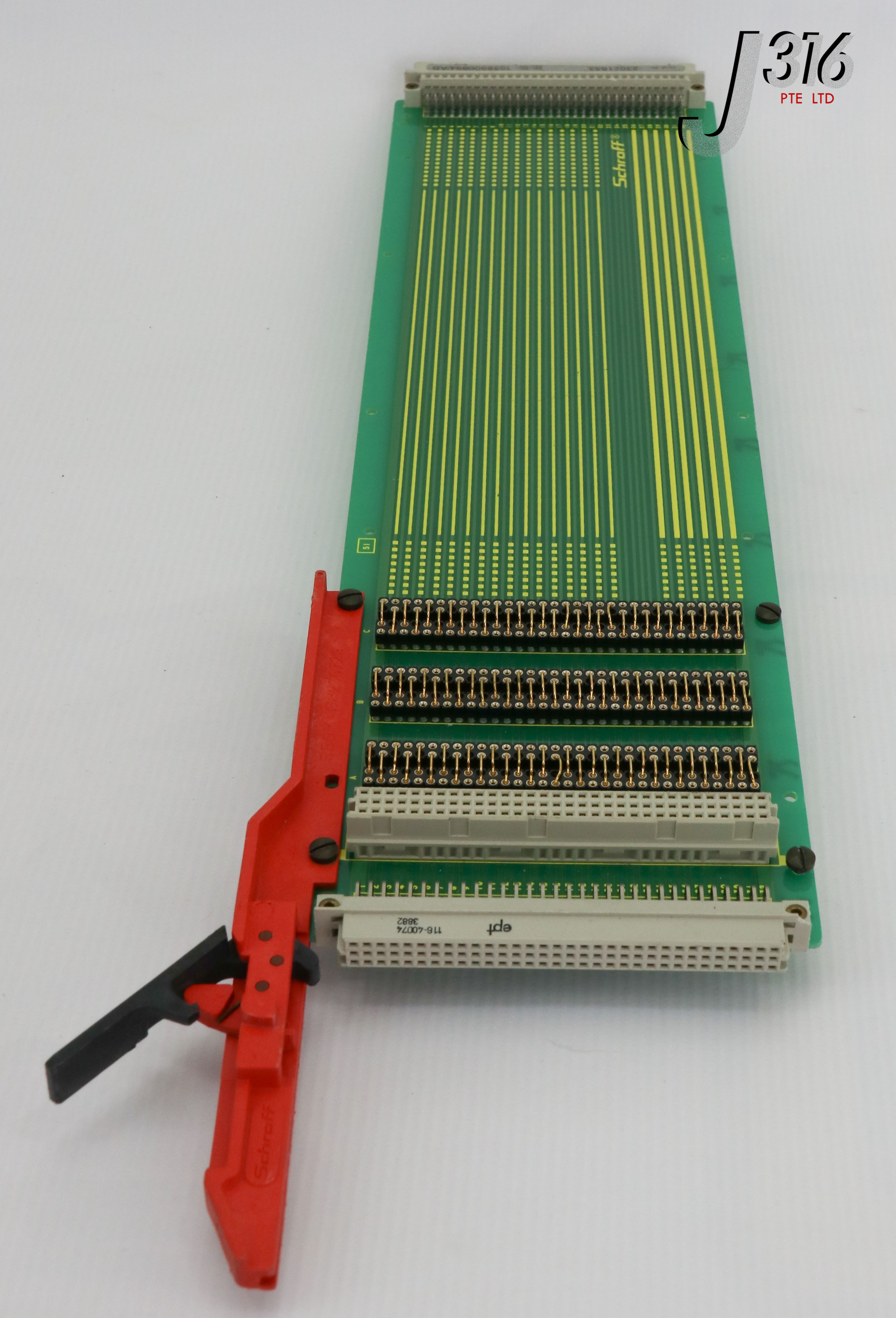 22495 SCHROFF PCB, CARD EXTENDER TEST ADPTR 96/96 POST TYP, 0660-01039 ...