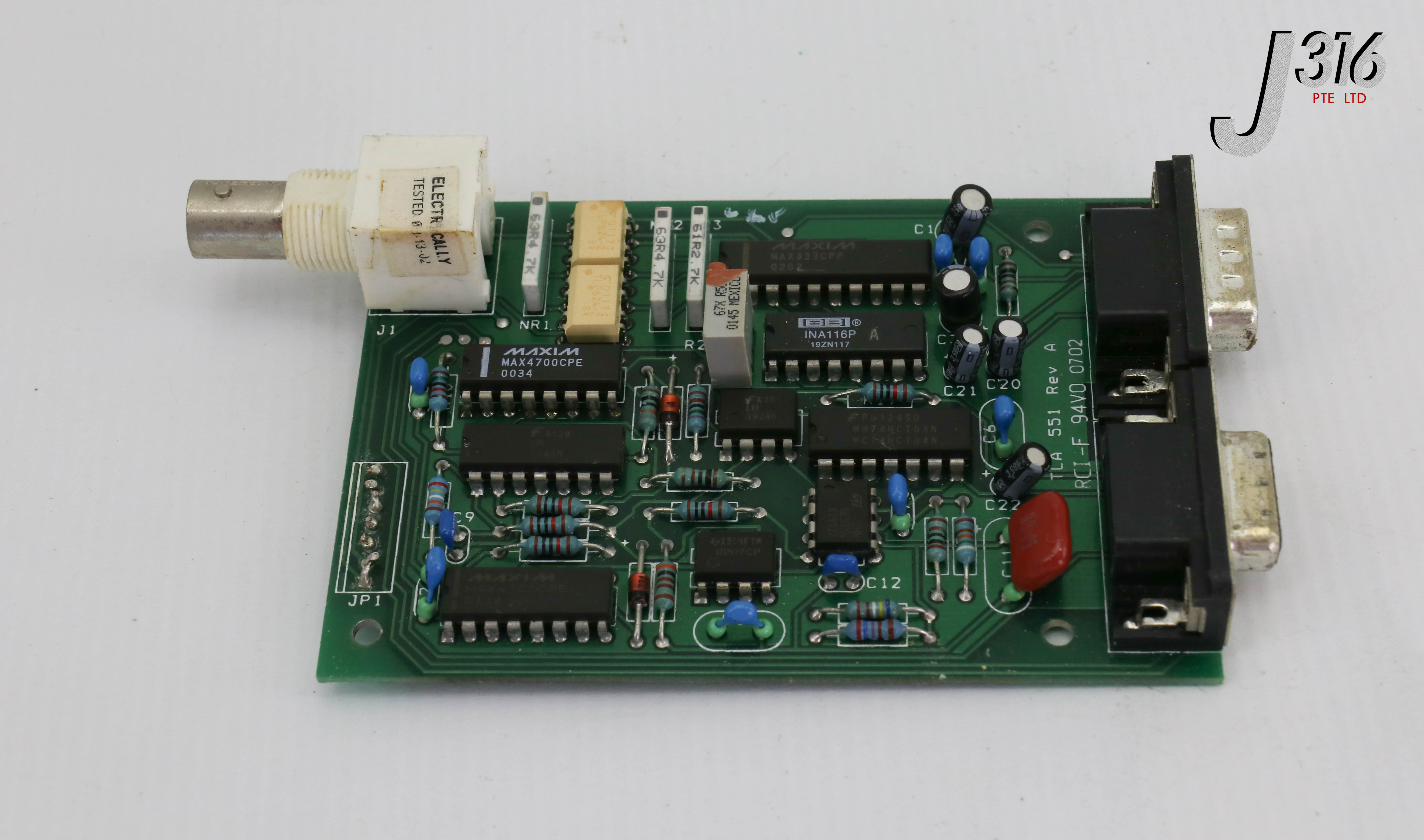 22701 ARCOM CONTROL SYSTEM PCB, THERMISTOR ELECTRODE SENSOR, RCI-F TLA ...
