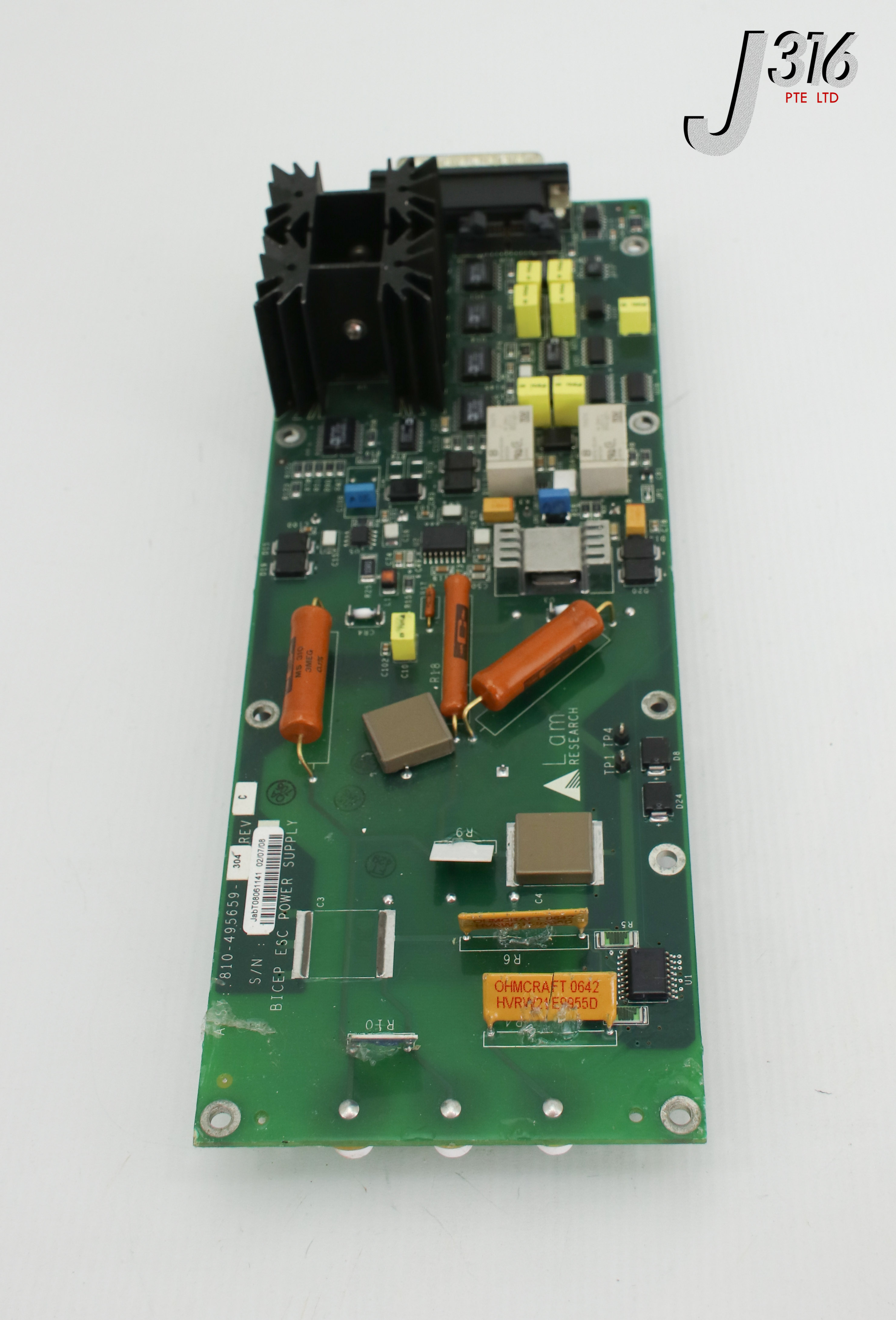 22798 LAM RESEARCH PCB, BICEP ESC POWER SUPPLY 810-495659-304 – J316Gallery