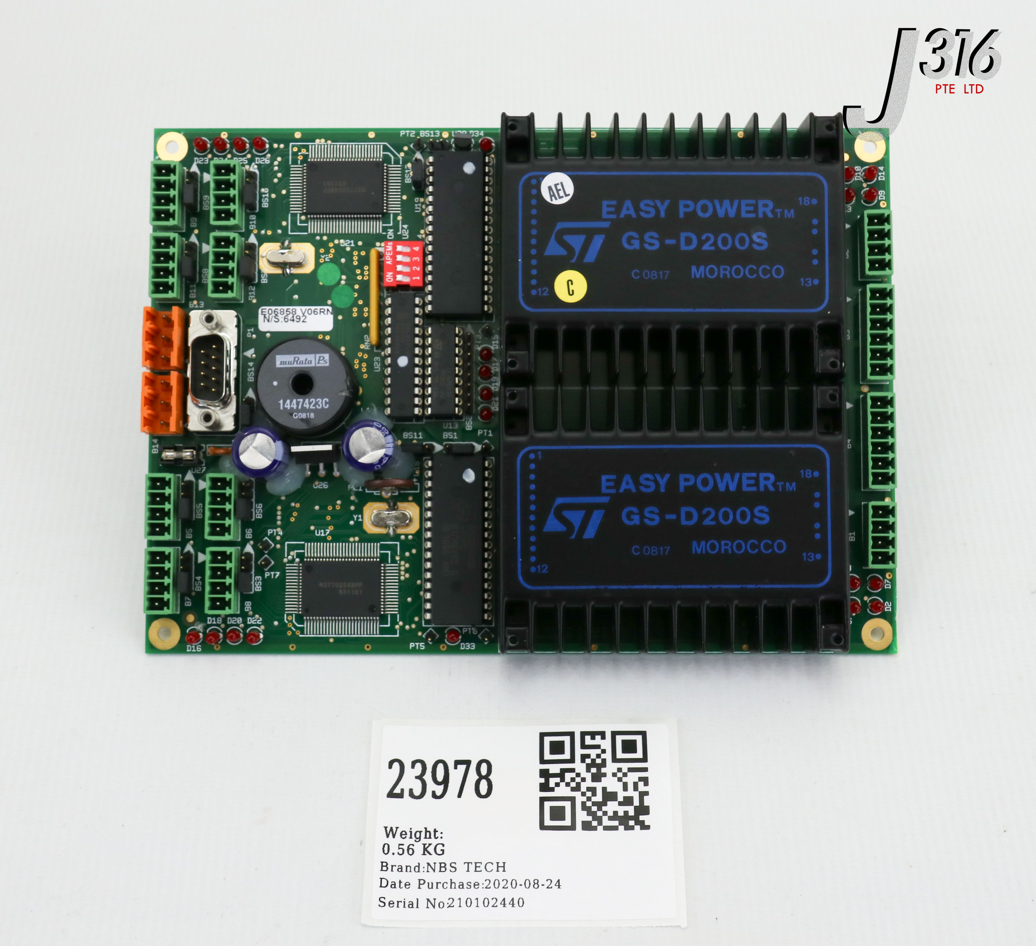 23978 NBS TECH PCB, DRIVER, NOVILOIRE, E06857B E06858 – J316Gallery