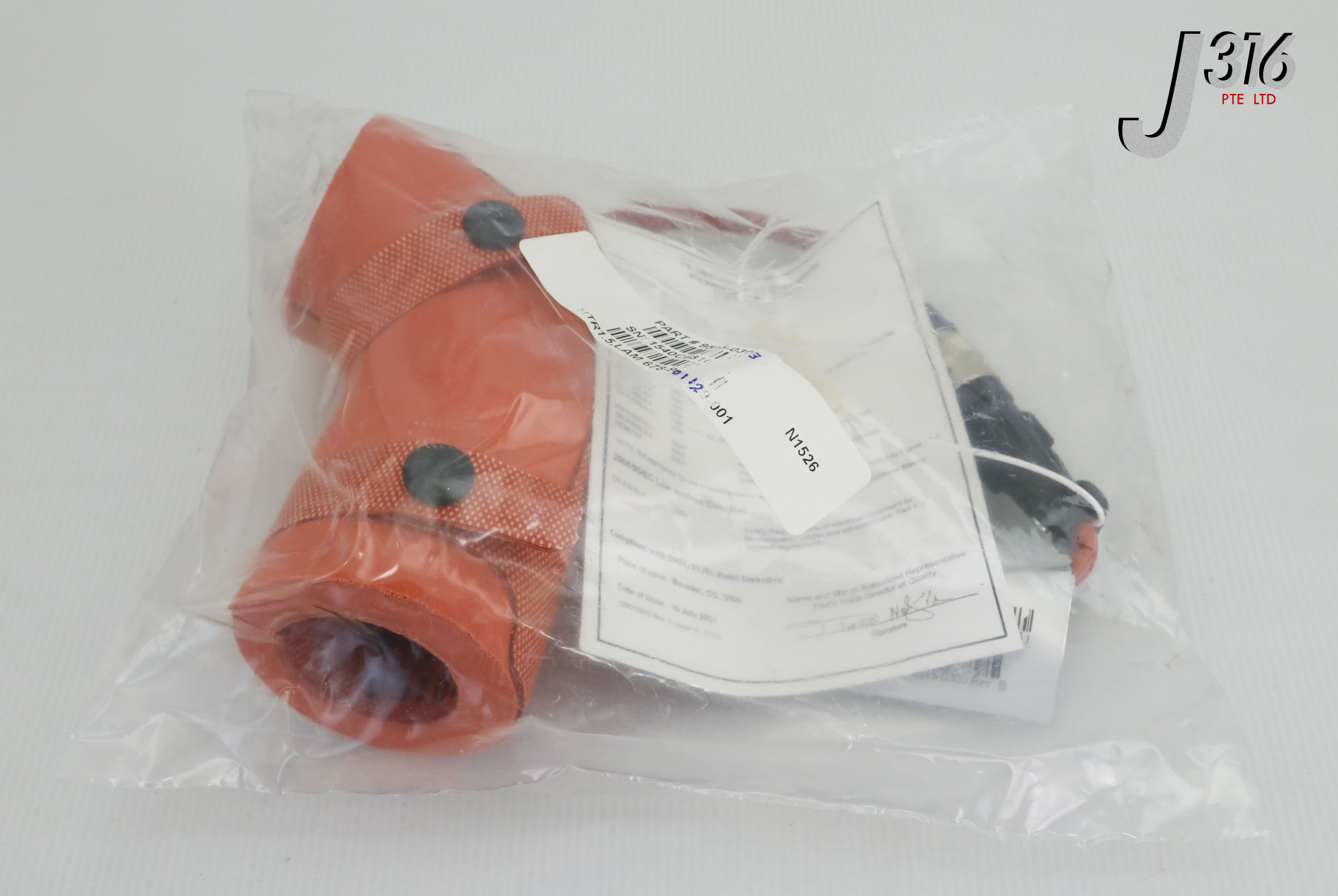 24002 MKS HEATER JACKET 1.5, LAM: 678-901129-001 (NEW) 9515-0303 ...
