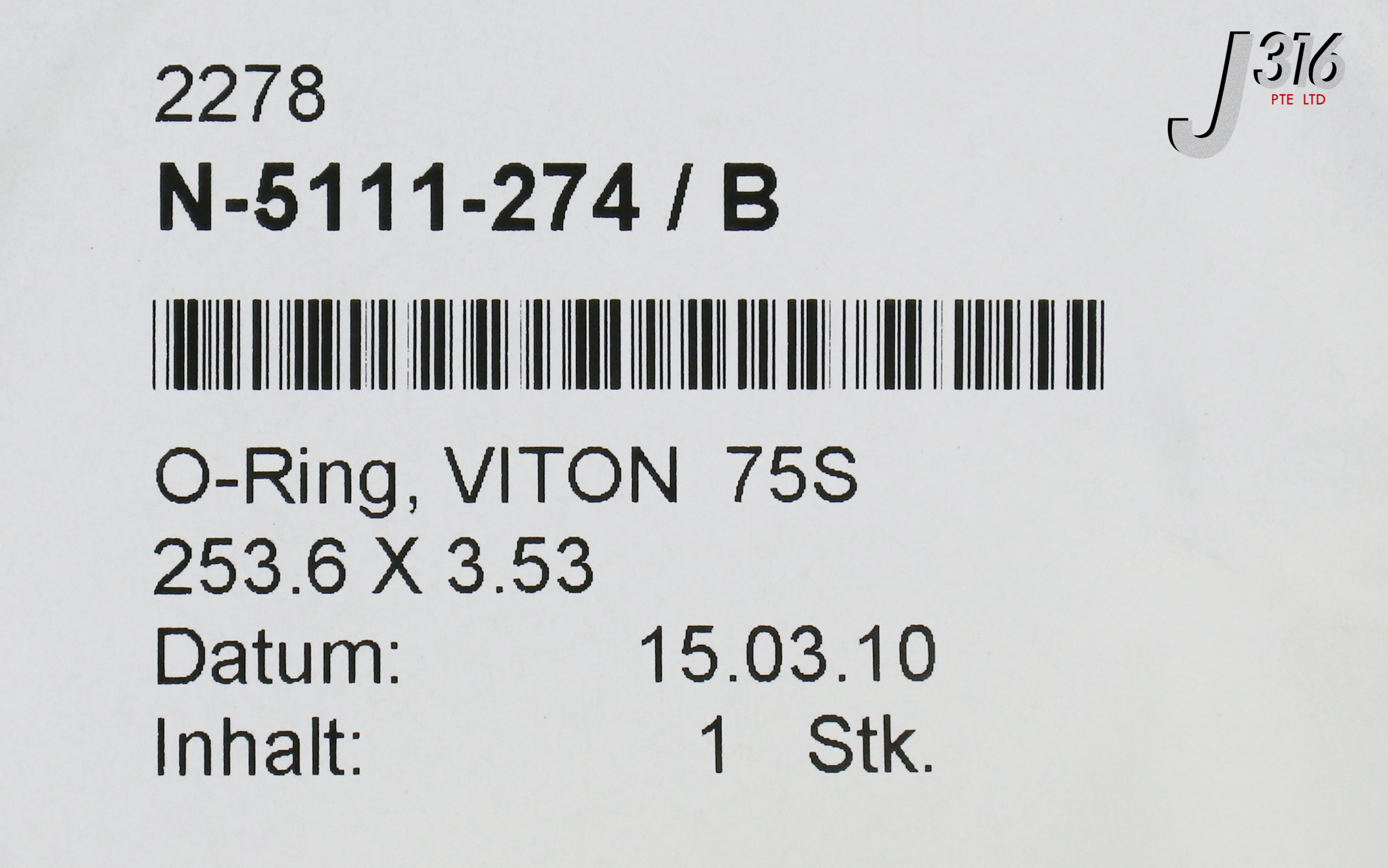 24050 VAT SEAL KIT VACUUM, N-5100-275, N-5111-274, 206792 (NEW) 203883 ...