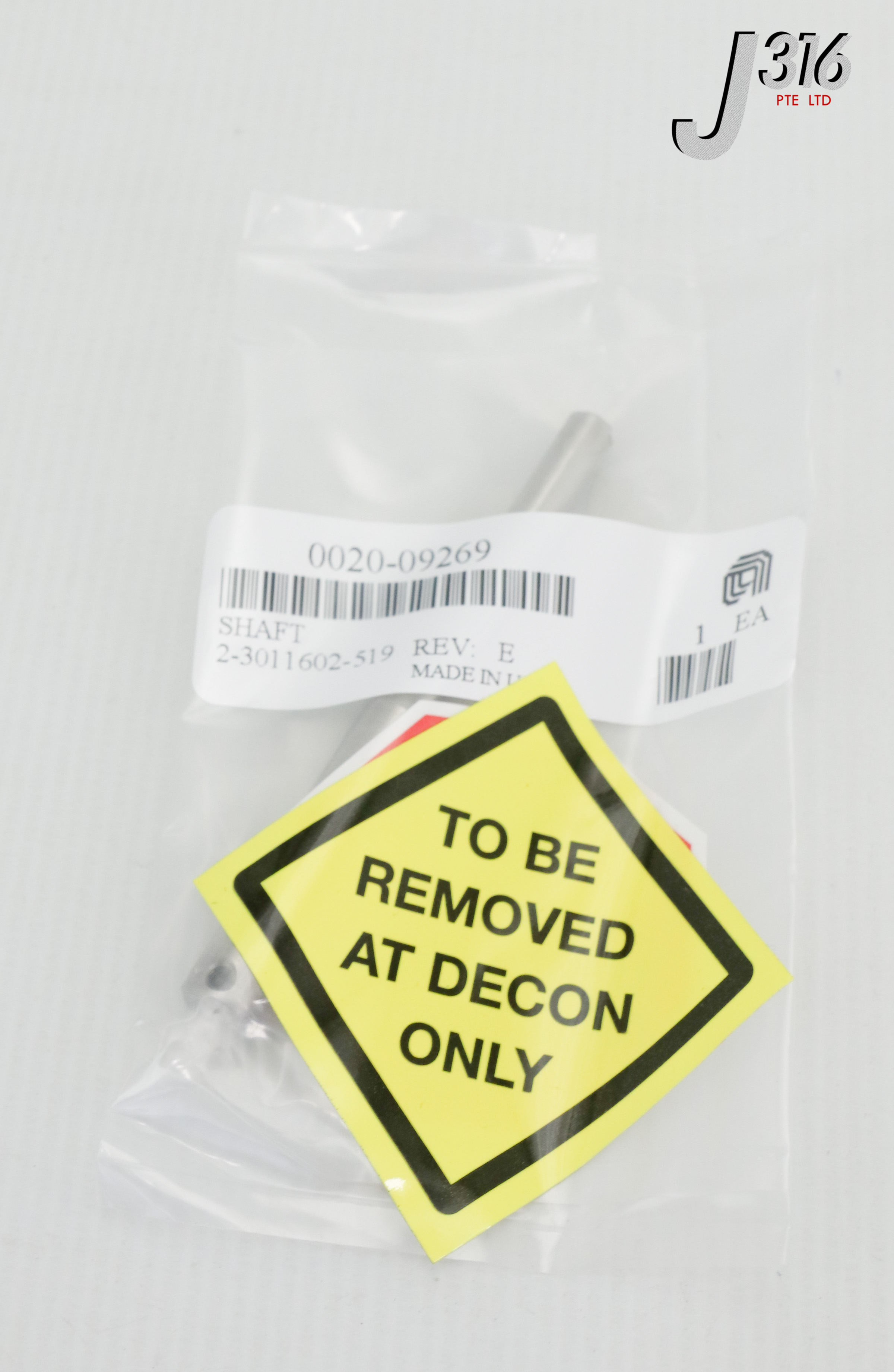 24471 APPLIED MATERIALS SHAFT (NEW) 0020-09269 – J316Gallery