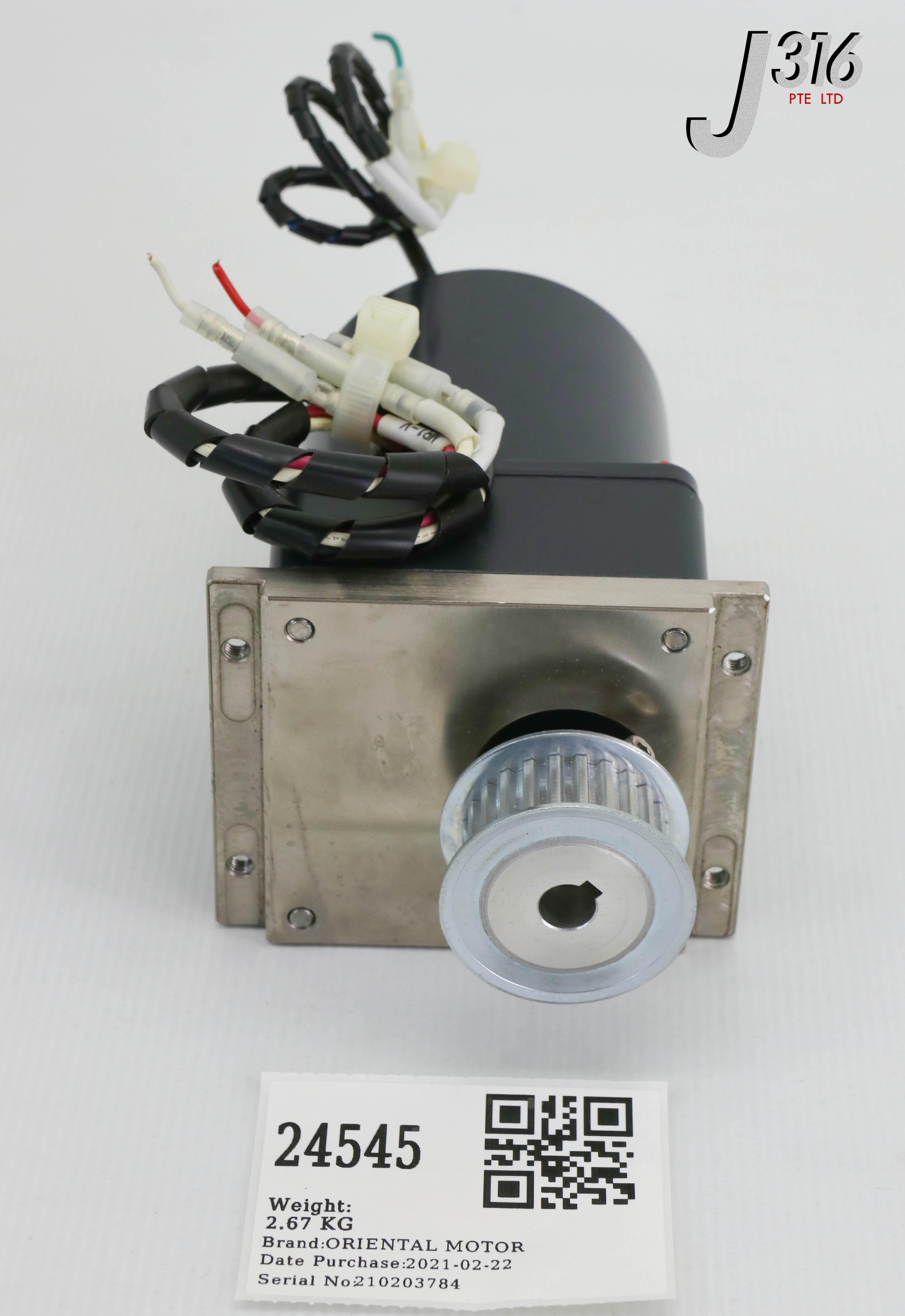 24545 ORIENTAL MOTOR SPEED CONTROL MOTOR W/ GEAR HEAD 4GN15KF 4RK25RGN ...