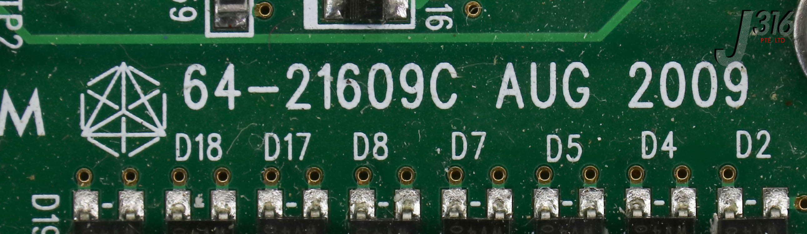25120 ASM PCB ASSY, 64-21609C 02-60764/B – J316Gallery