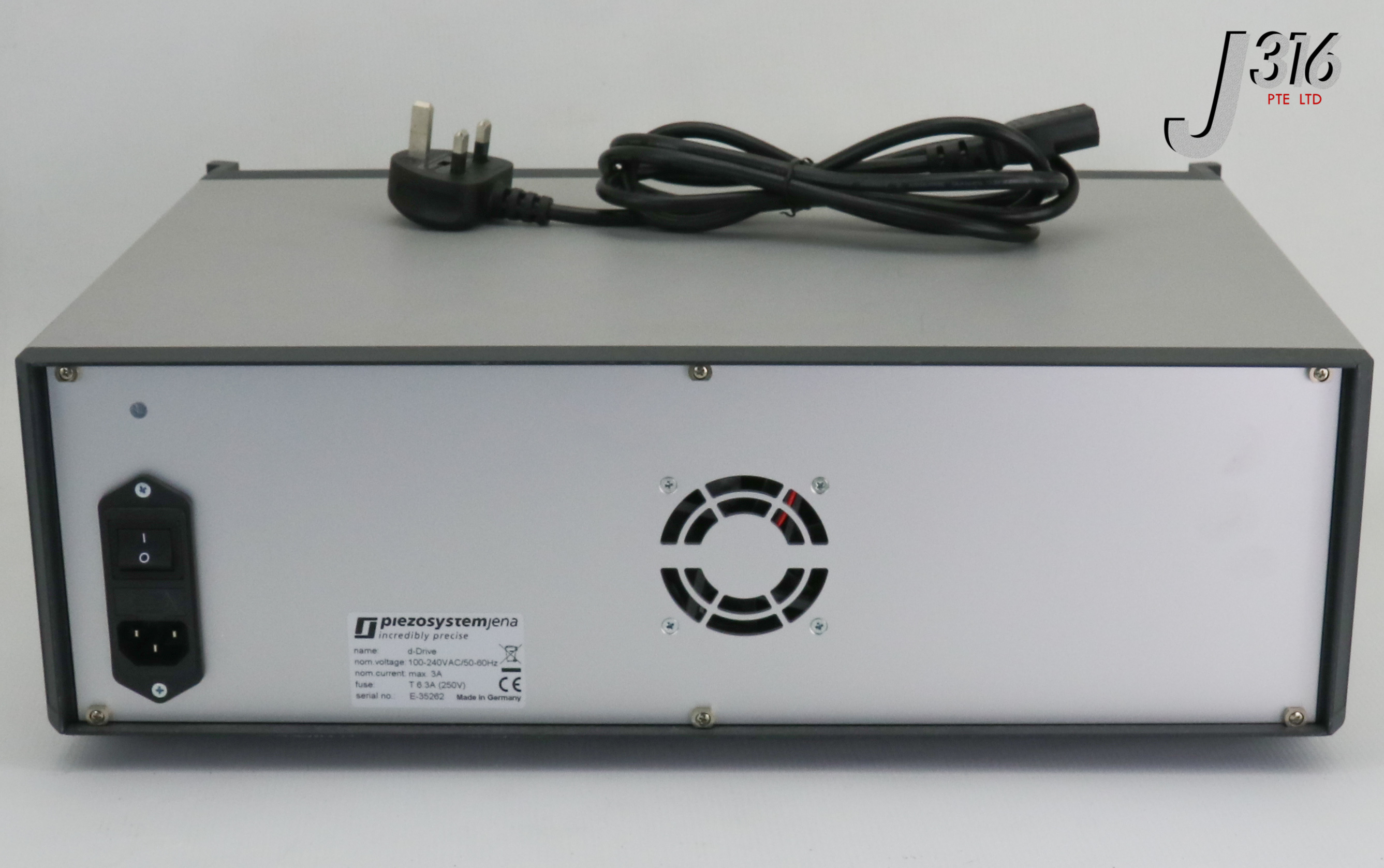 25220 PIEZOSYSTEM JENA DIGITAL PIEZO CONTROLLER W/ INSTRUCTION MANUAL ...