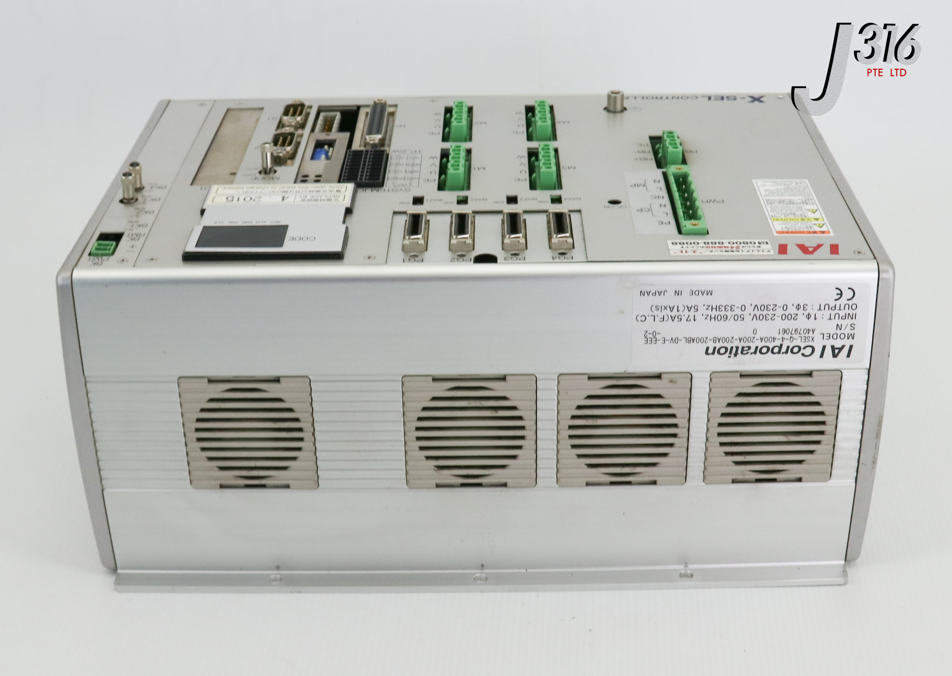 25512 IAI X-SEL CONTROLLER XSEL-Q-4-400A-200A-200AB-200ABL-DV-E-EEE-0-2 ...