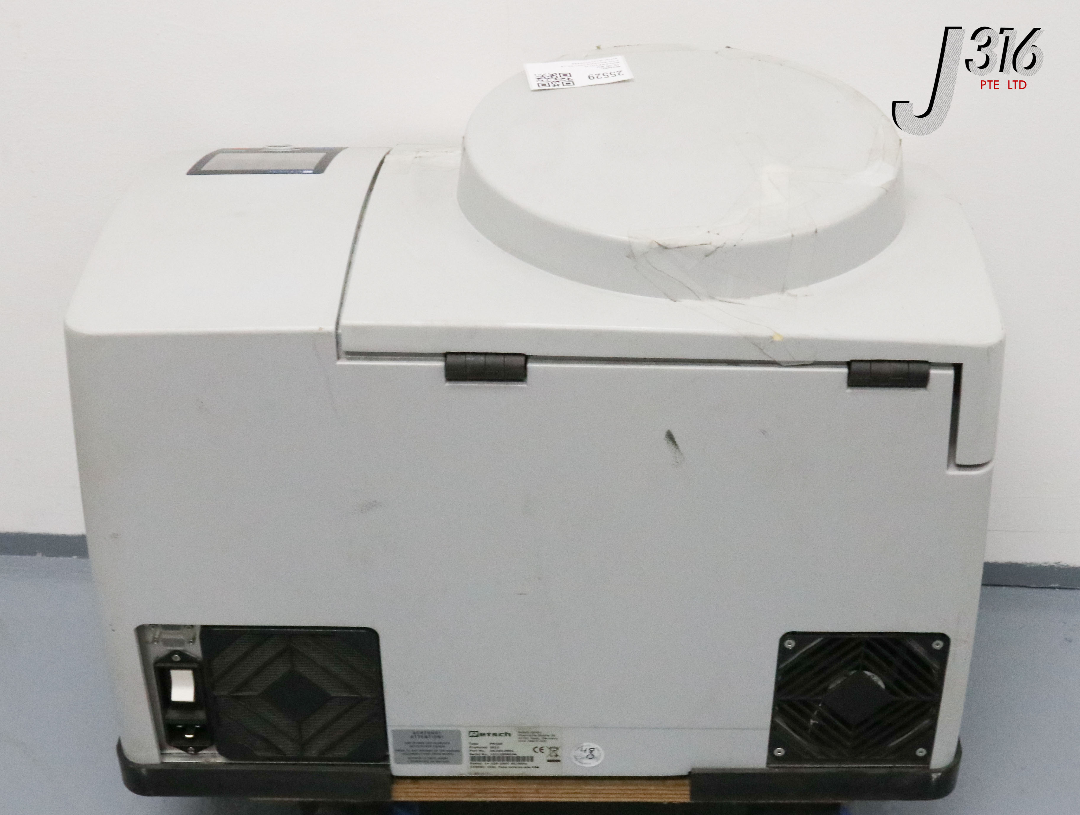 25529 RETSCH PLANETARY BALL MILL, 20.540.0001 (PARTS) PM100 – J316Gallery