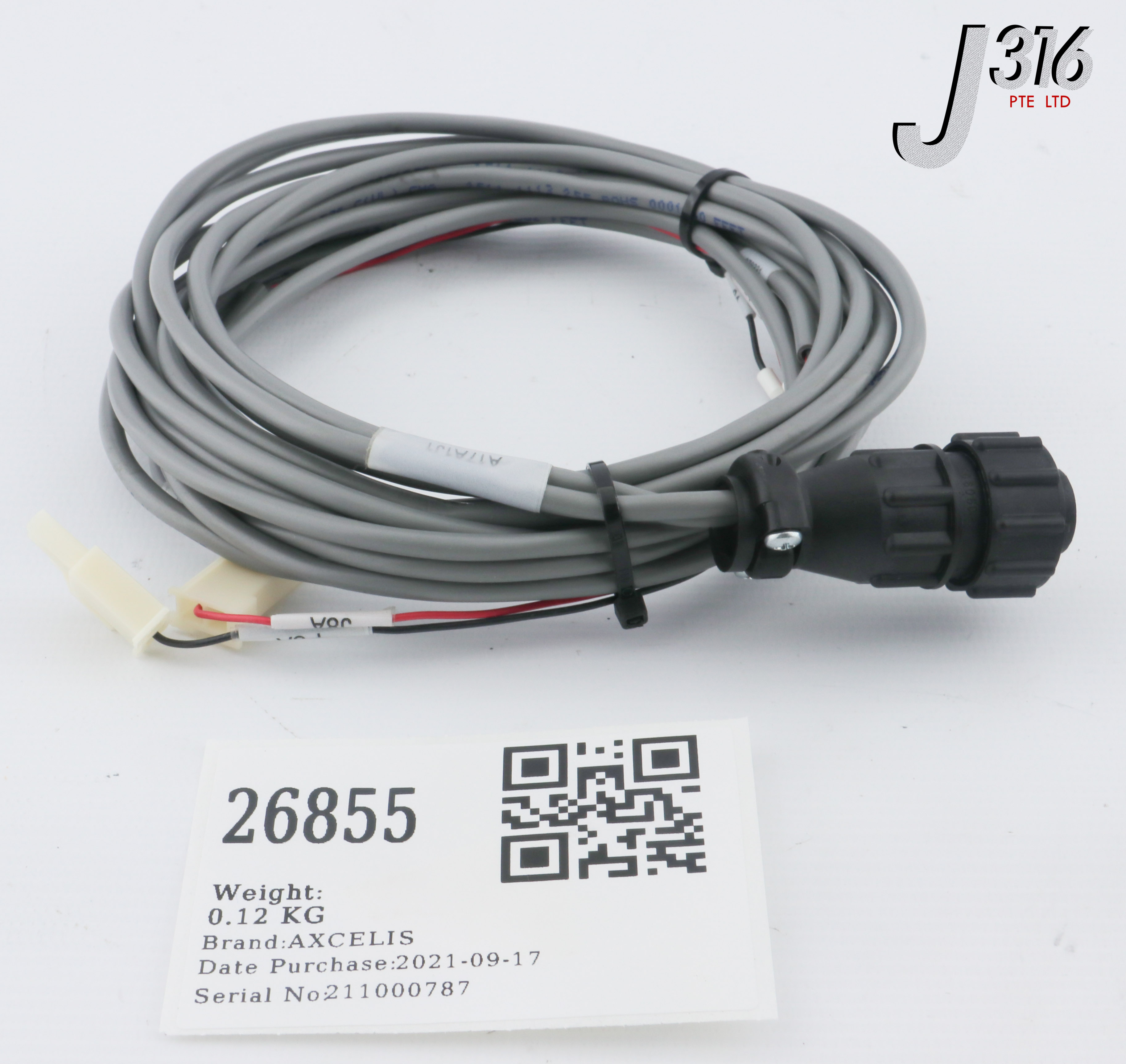26855 AXCELIS CABLE ASSY SEAL INTEGRITY SENSOR, 2.1M 678331 – J316Gallery