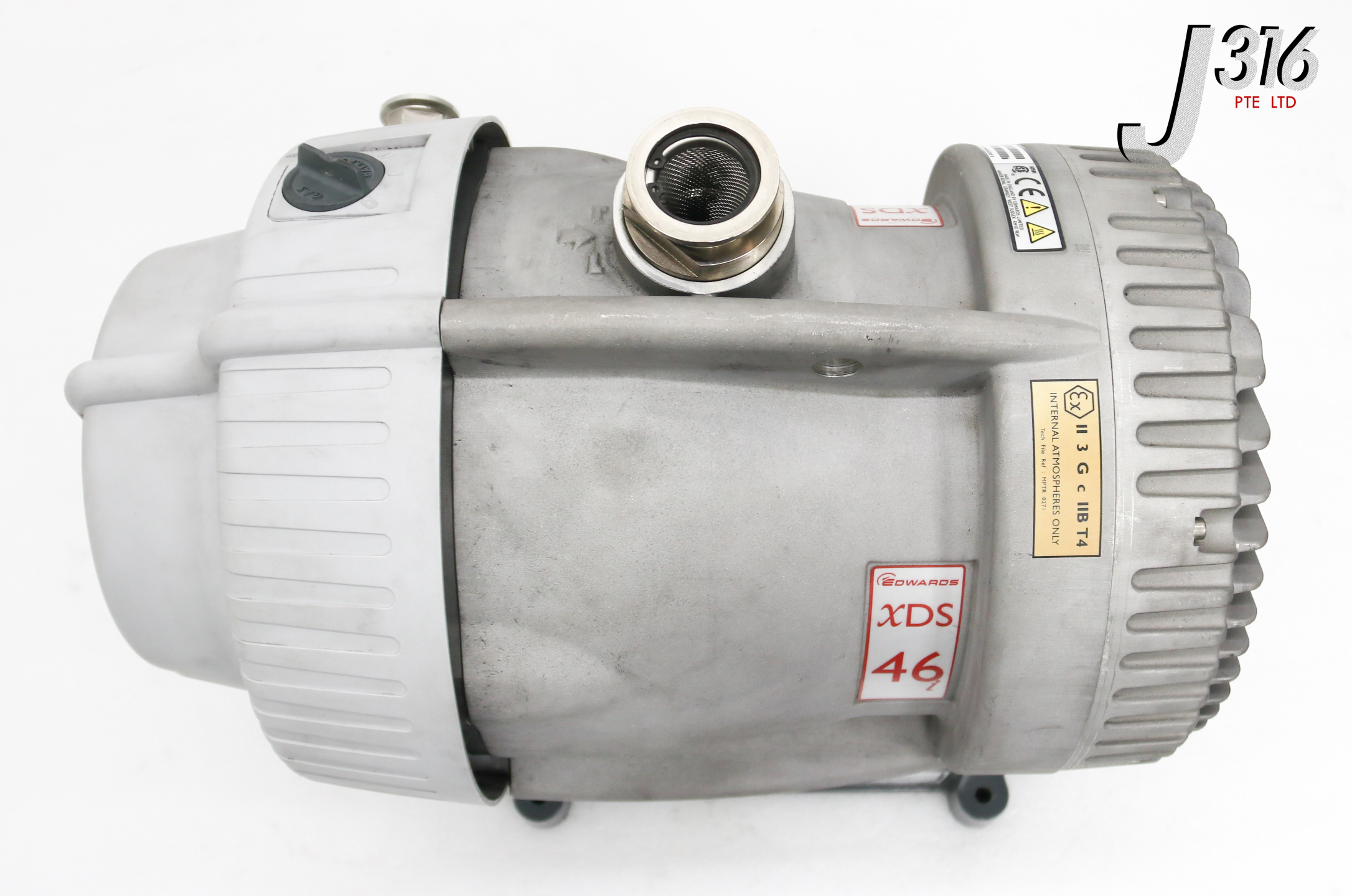 27844 EDWARDS DRY SCROLL VACUUM PUMP, 1750 RPM, P/N: A731-01-983 XDS46I ...