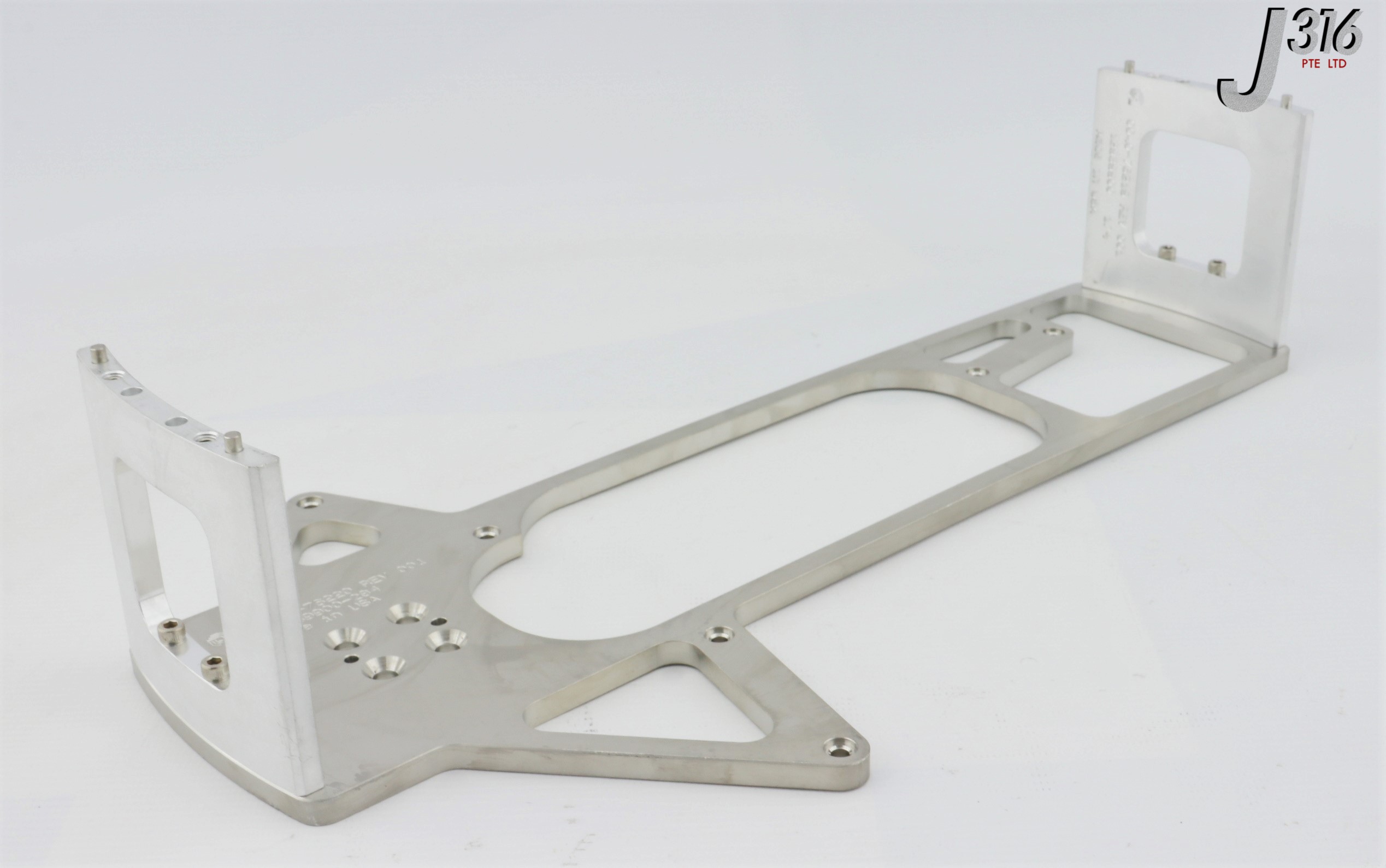 28025 APPLIED MATERIALS PIN PLATE 200/300 LEFT W/ 0040-76219 SPACER ...