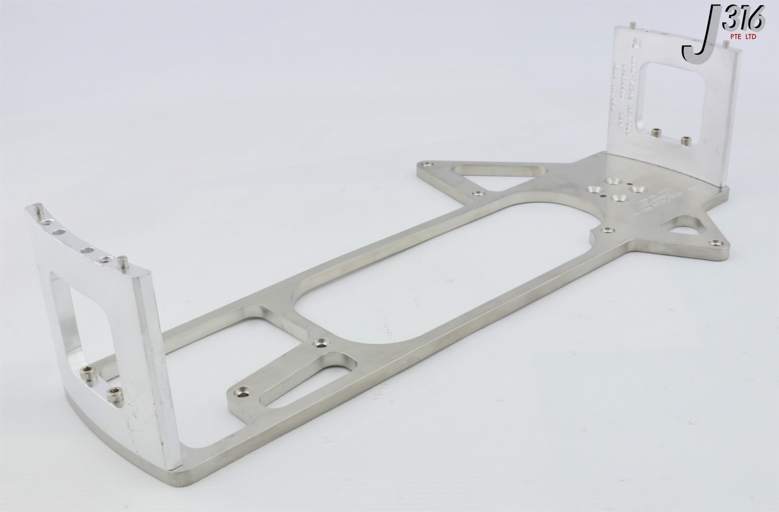 28025 APPLIED MATERIALS PIN PLATE 200/300 LEFT W/ 0040-76219 SPACER ...