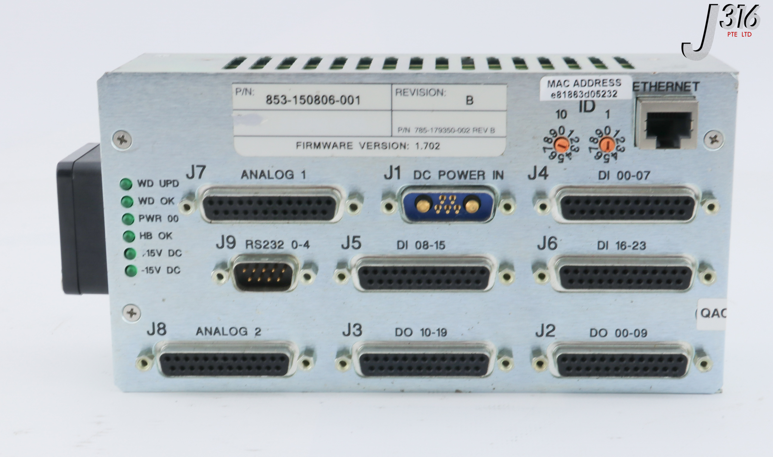 28206 LAM RESEARCH ASM, EIOC CONTA MINI, 785-179350-002 853-150806-001 ...