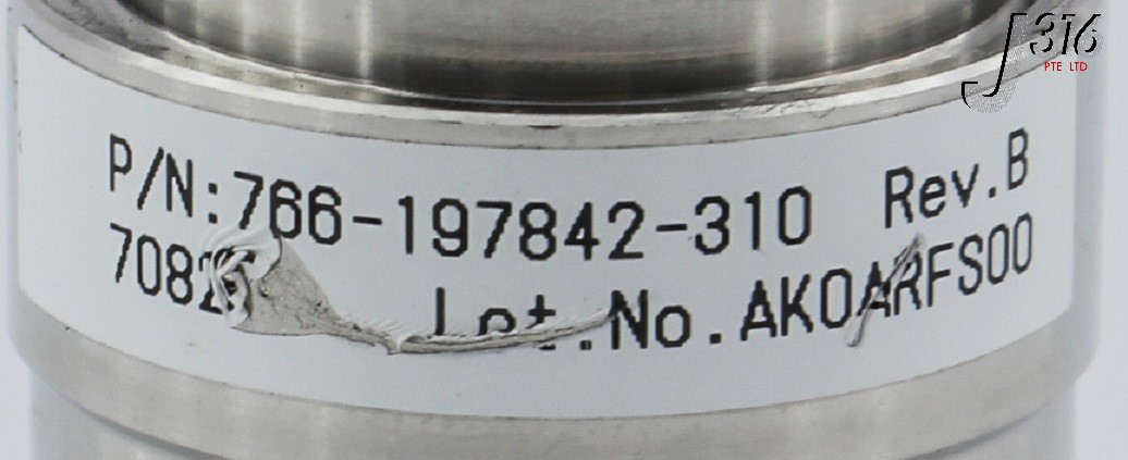28538 LAM RESEARCH FUJIKIN DIAPHRAGM VALVE, N.C., O.P. 0.5-0.6 MPA 766 ...