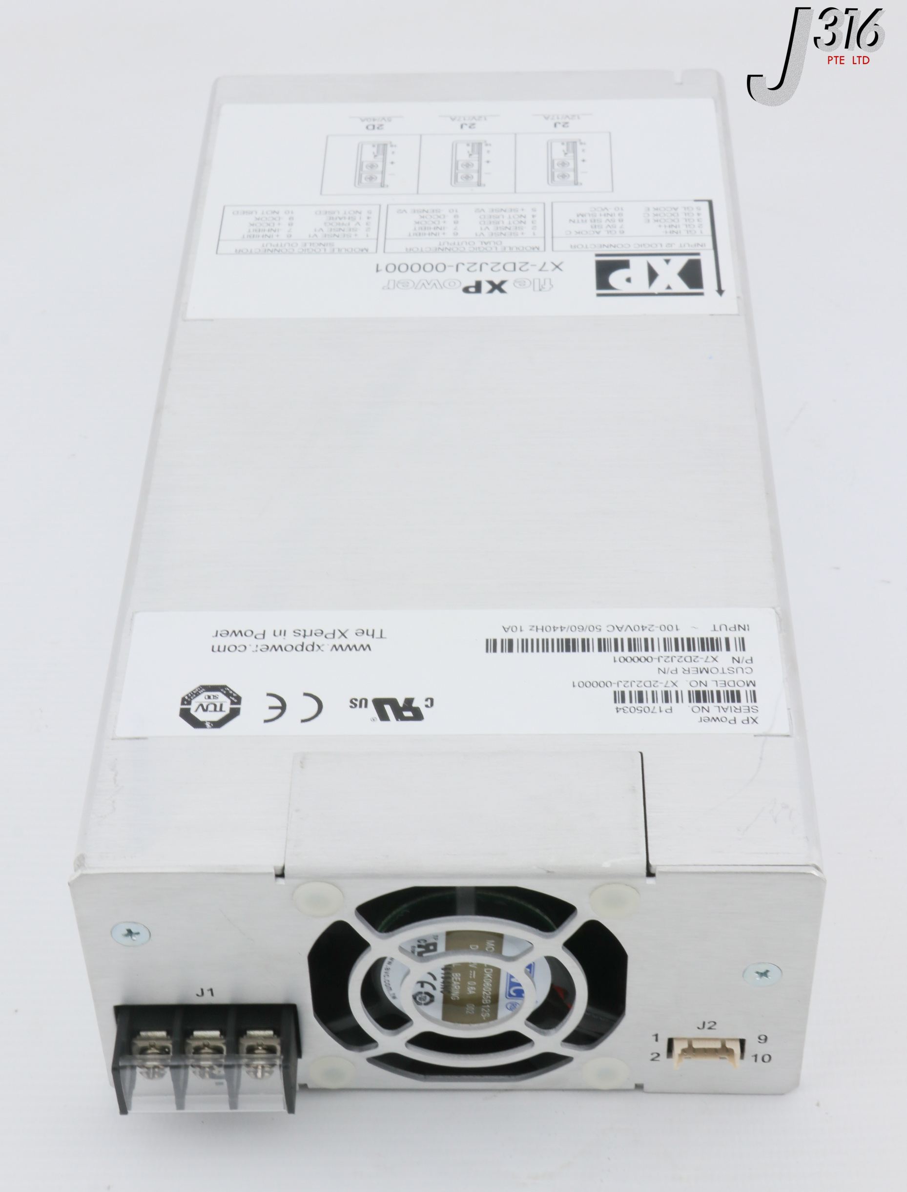28989 XP POWER POWER SUPPLY, FLEXPOWER, 5V – 12V X7-2D2J2J-000001 ...
