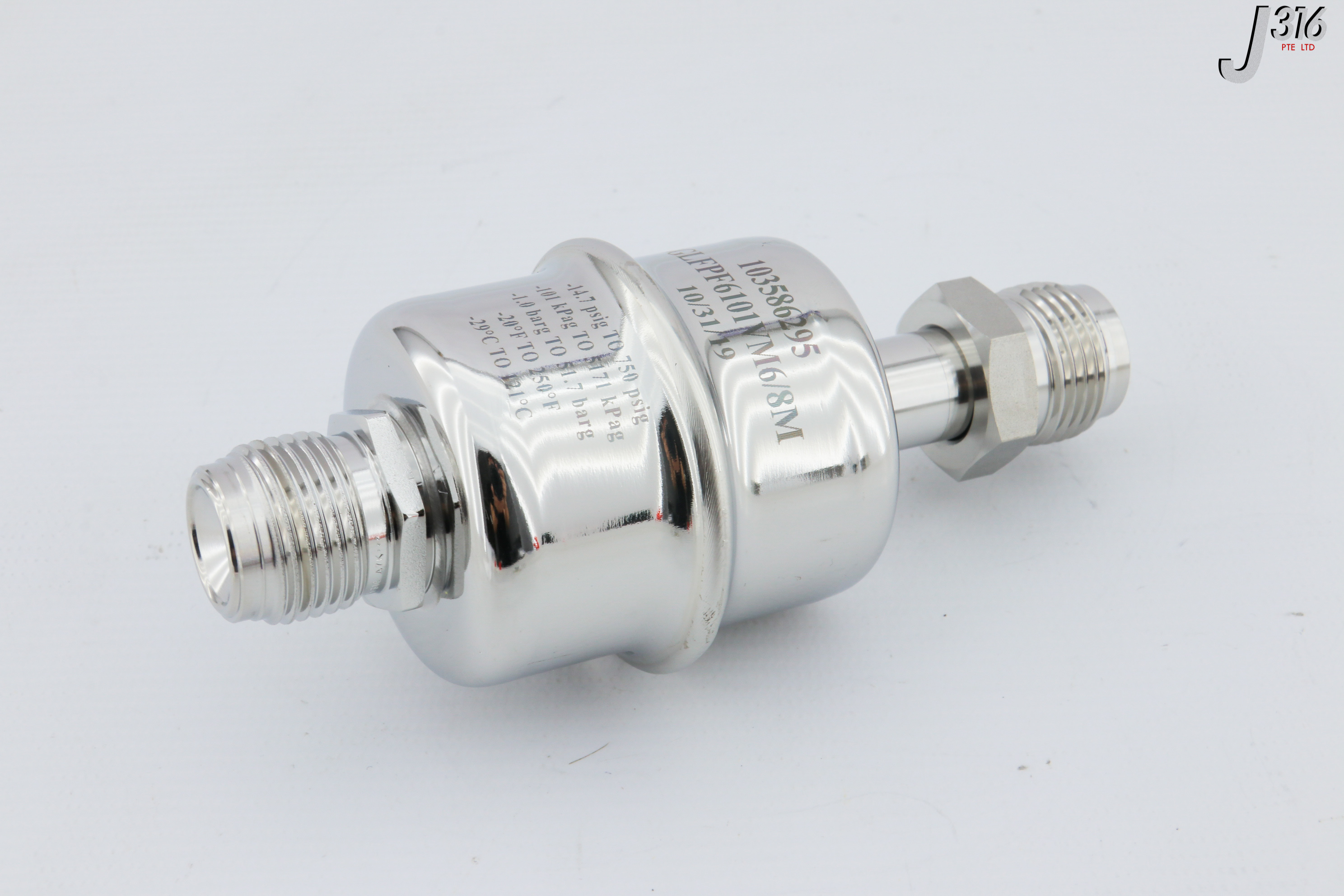 29105 PALL GASKLEEN GAS FILTER ASSEMBLY (NEW) SGLFPF6101VM6/8M ...