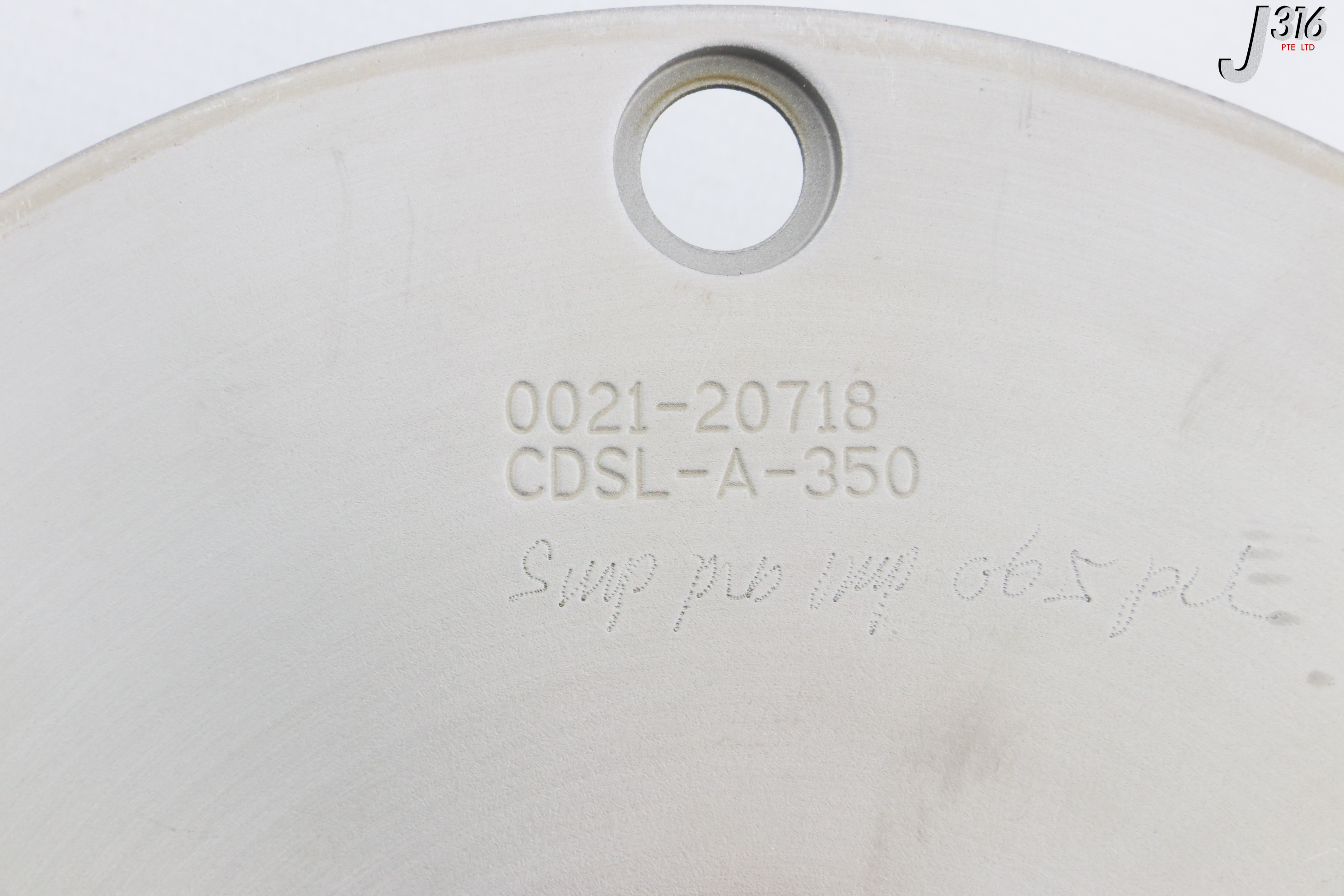 29131 APPLIED MATERIALS PEDESTAL COVER LOWER 8″ B101 REV 2.1 SST (PARTS ...