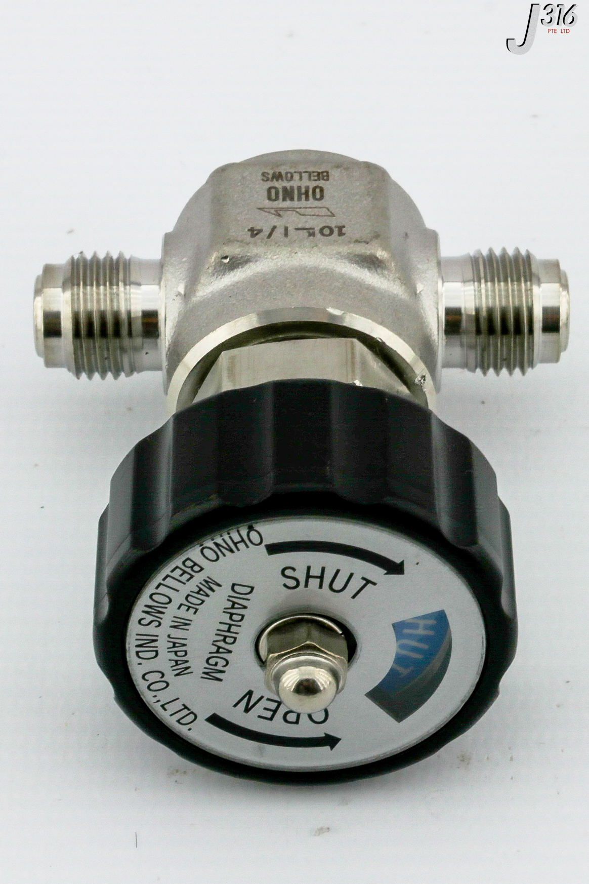 29425 OHNO BELLOWS DIAPHRAGM VALVE, SUS F 316L 10K-1/4 – J316Gallery