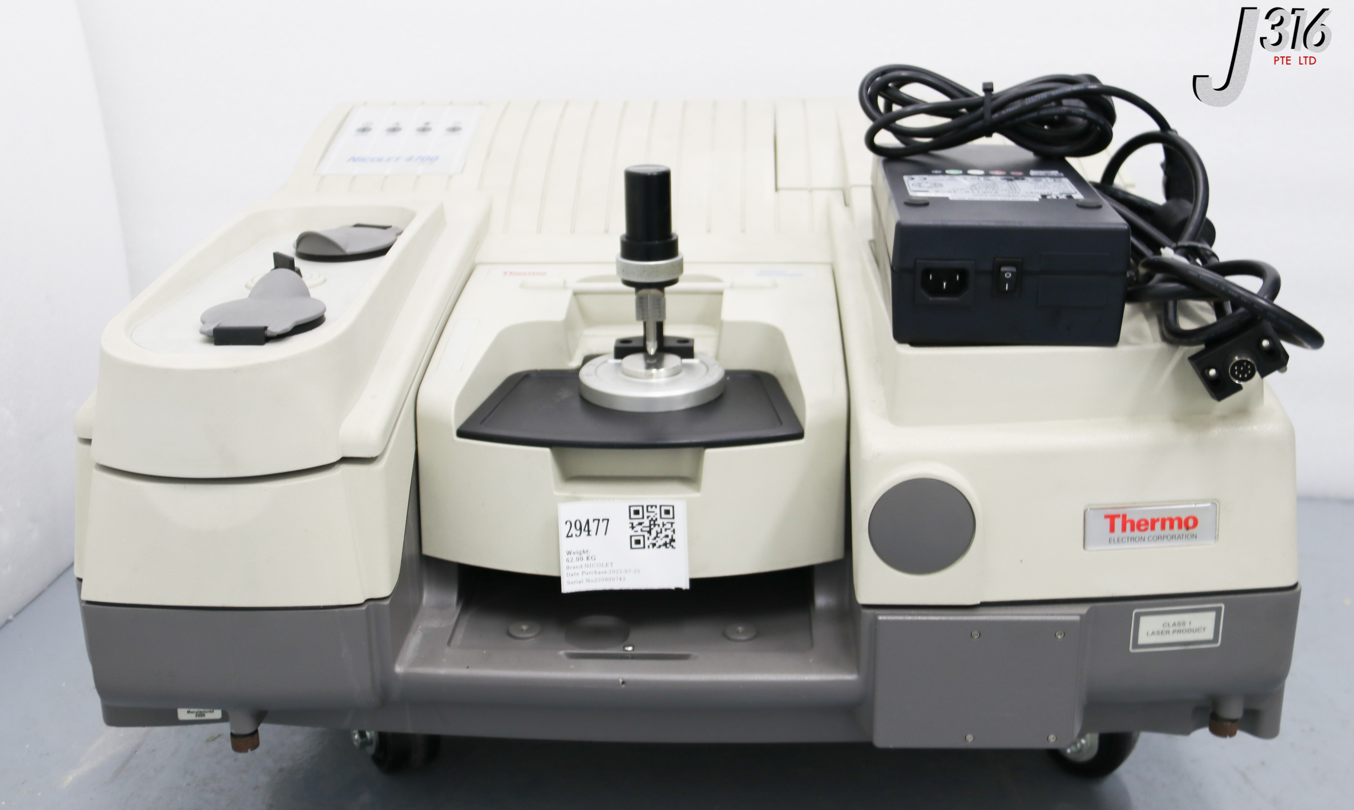 29477 THERMO SCIENTIFIC NICOLET 4700 SPECTROMETER SYSTEM W/ XP POWER ...